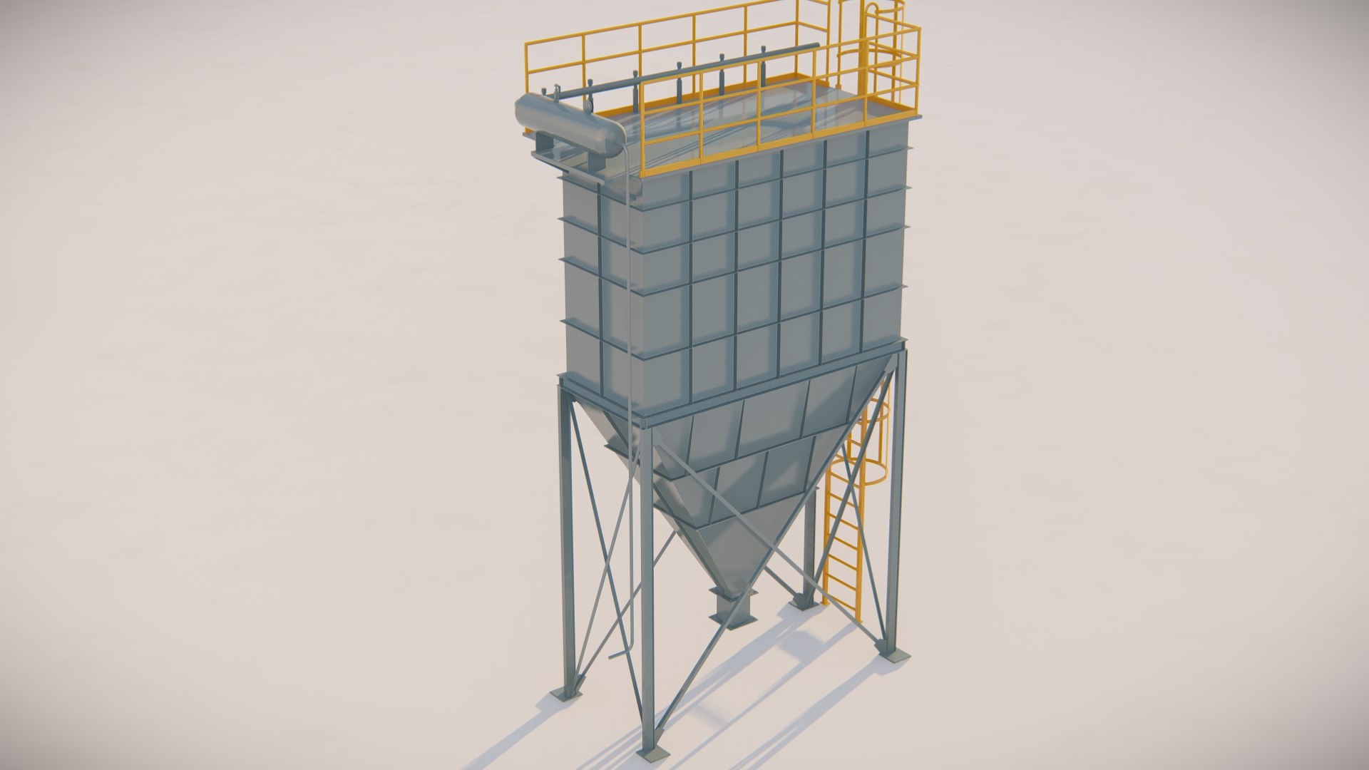 3D dust collector model - TurboSquid 2171143