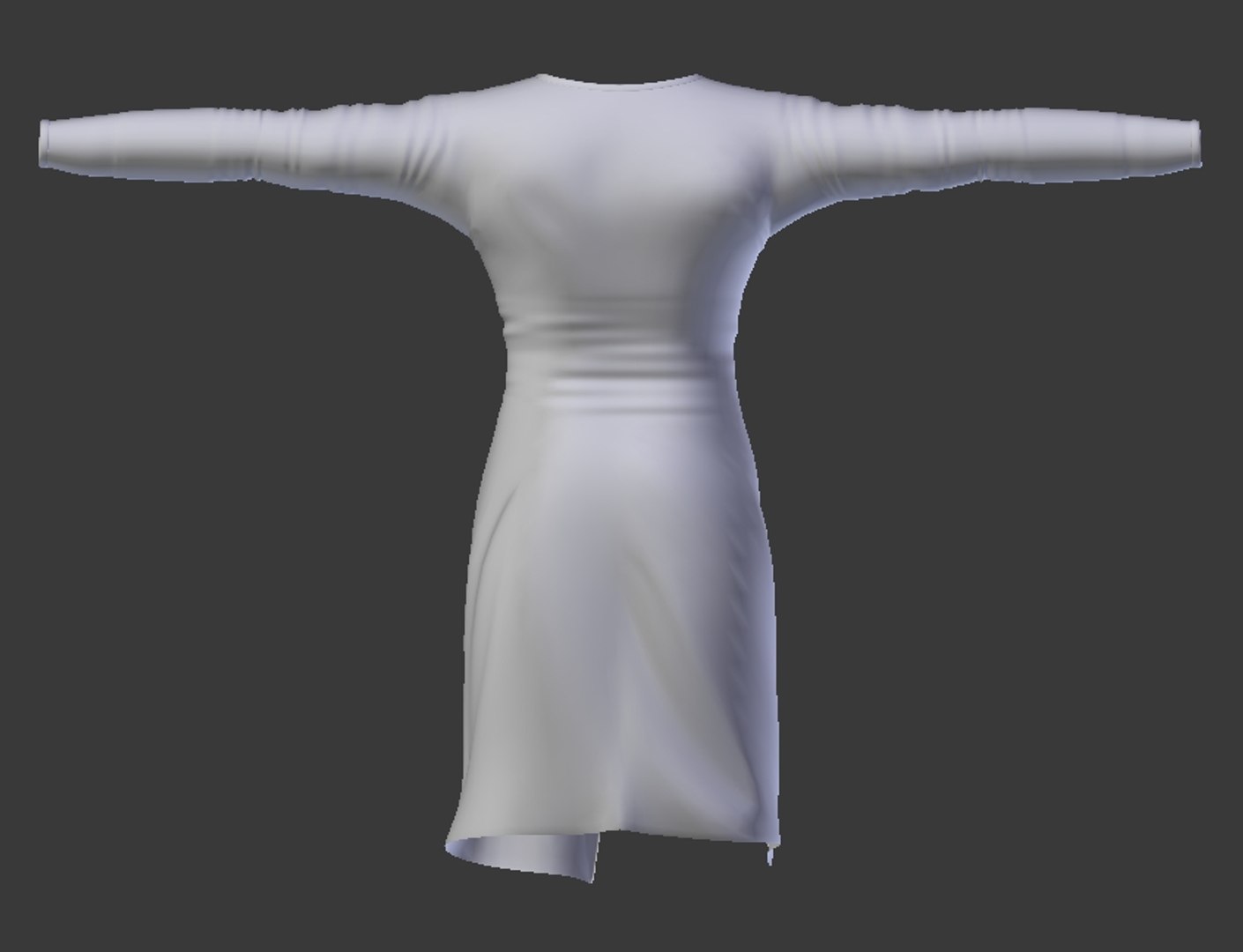 3D Male Shirt Asymmetric Model - TurboSquid 1330793