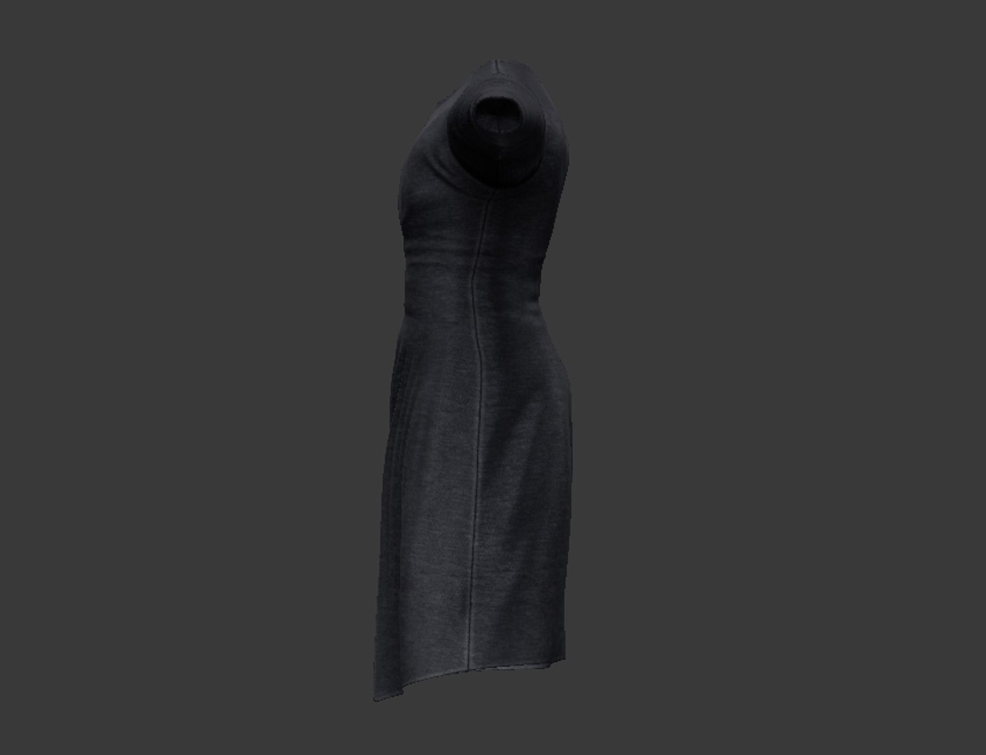 3D Male Shirt Asymmetric Model - TurboSquid 1330793