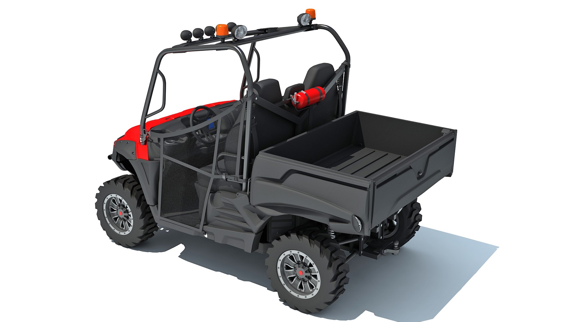 3D UTV Utility Vehicle - TurboSquid 1777838