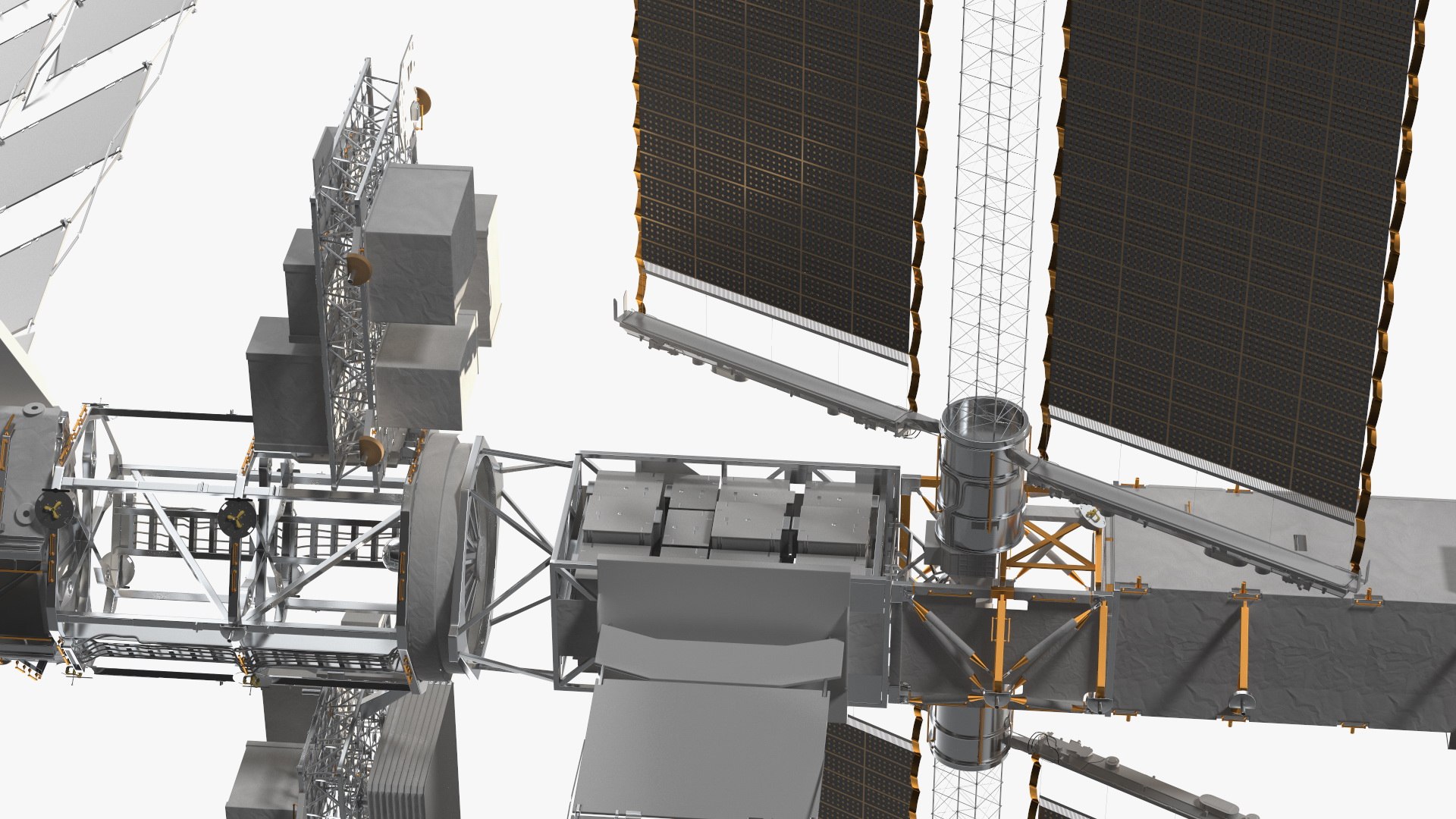 Integrated Truss Structure 3D - TurboSquid 1853378