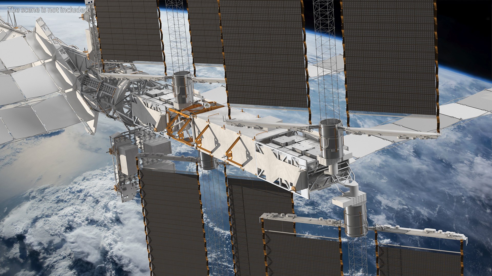 Integrated Truss Structure 3D - TurboSquid 1853378