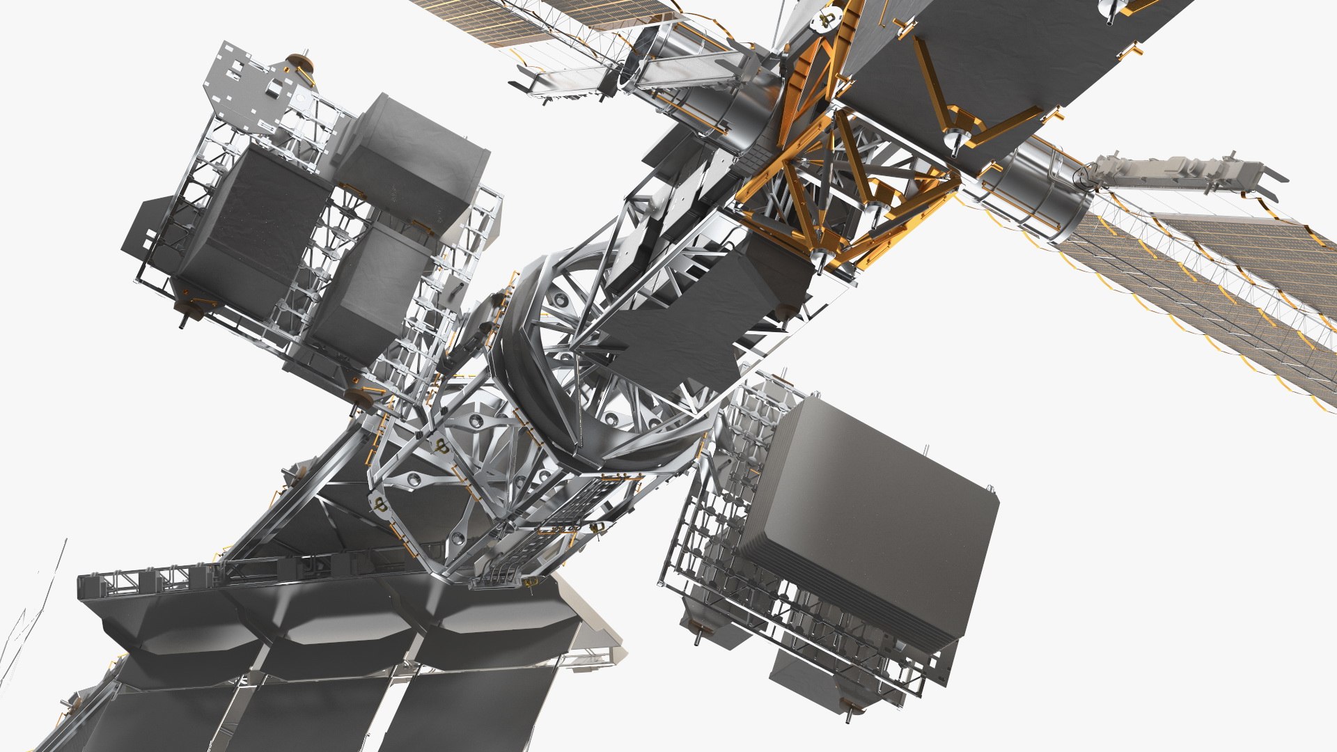 Integrated Truss Structure 3D - TurboSquid 1853378