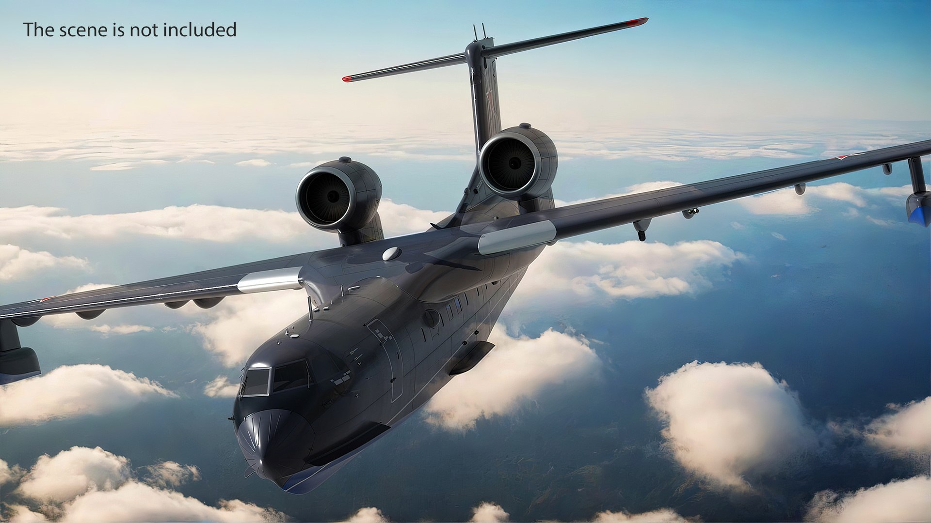 Be 200 Amphibious Aircraft Rigged 3D - TurboSquid 2278925