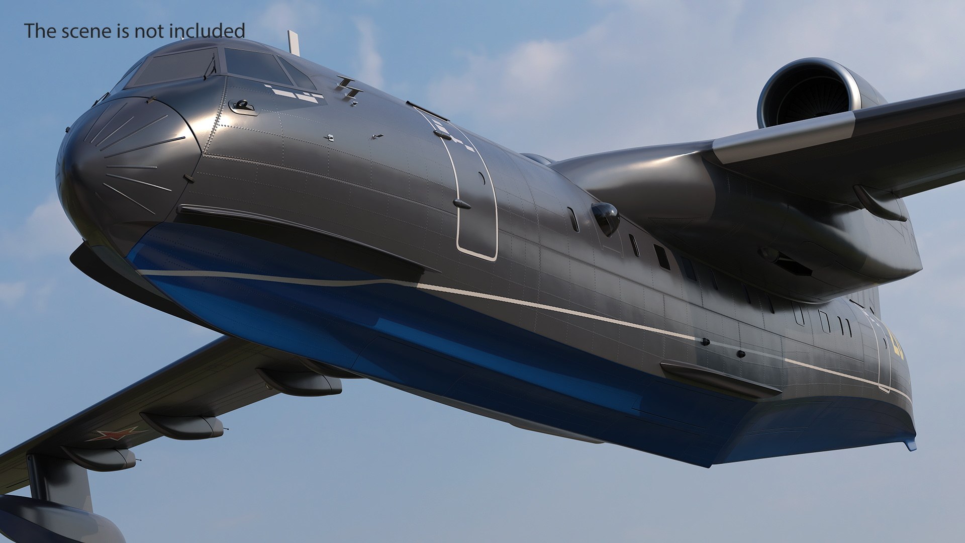 Be 200 Amphibious Aircraft Rigged 3D - TurboSquid 2278925