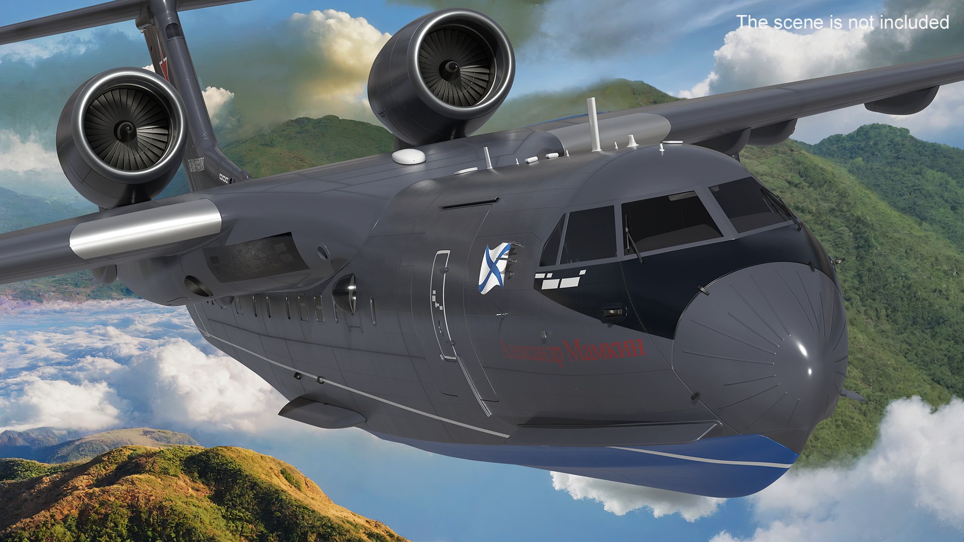 Be 200 Amphibious Aircraft Rigged 3D - TurboSquid 2278925