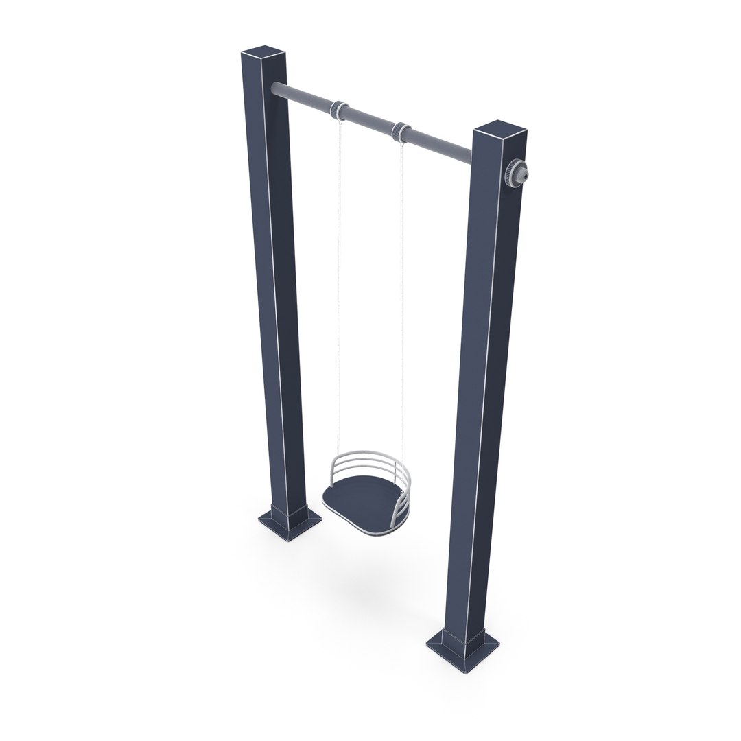 Wooden Swing 3D Model - TurboSquid 2160740