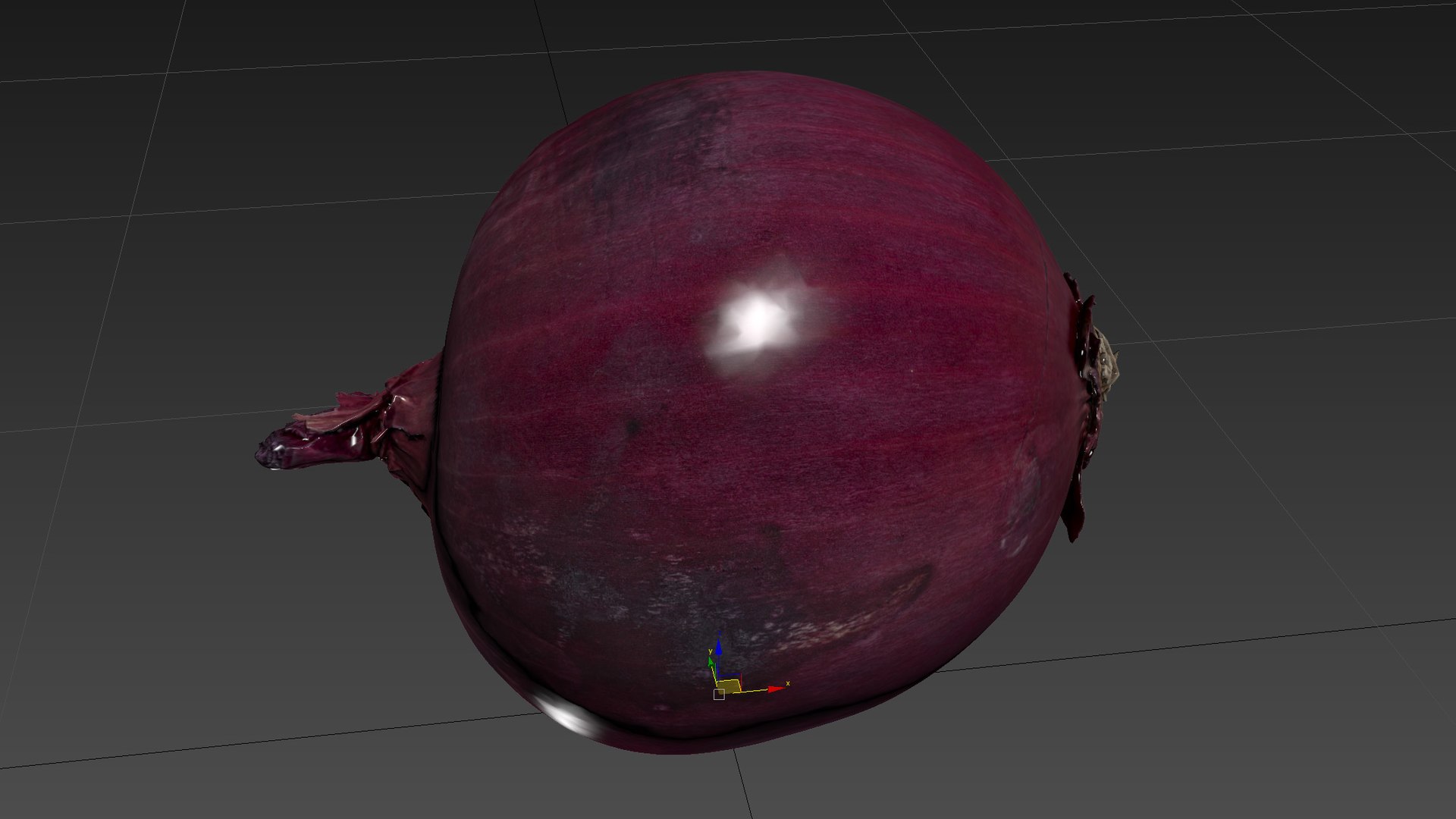 4K Red Onion 3D Model - TurboSquid 1992897