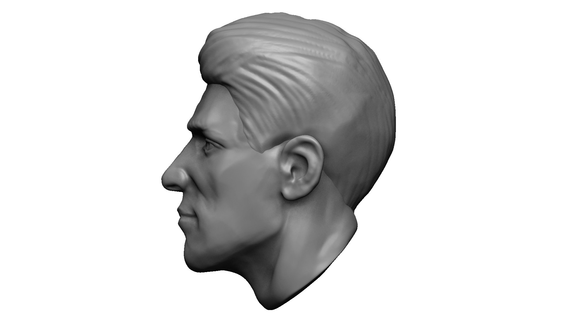 Male Head Model - TurboSquid 1759955