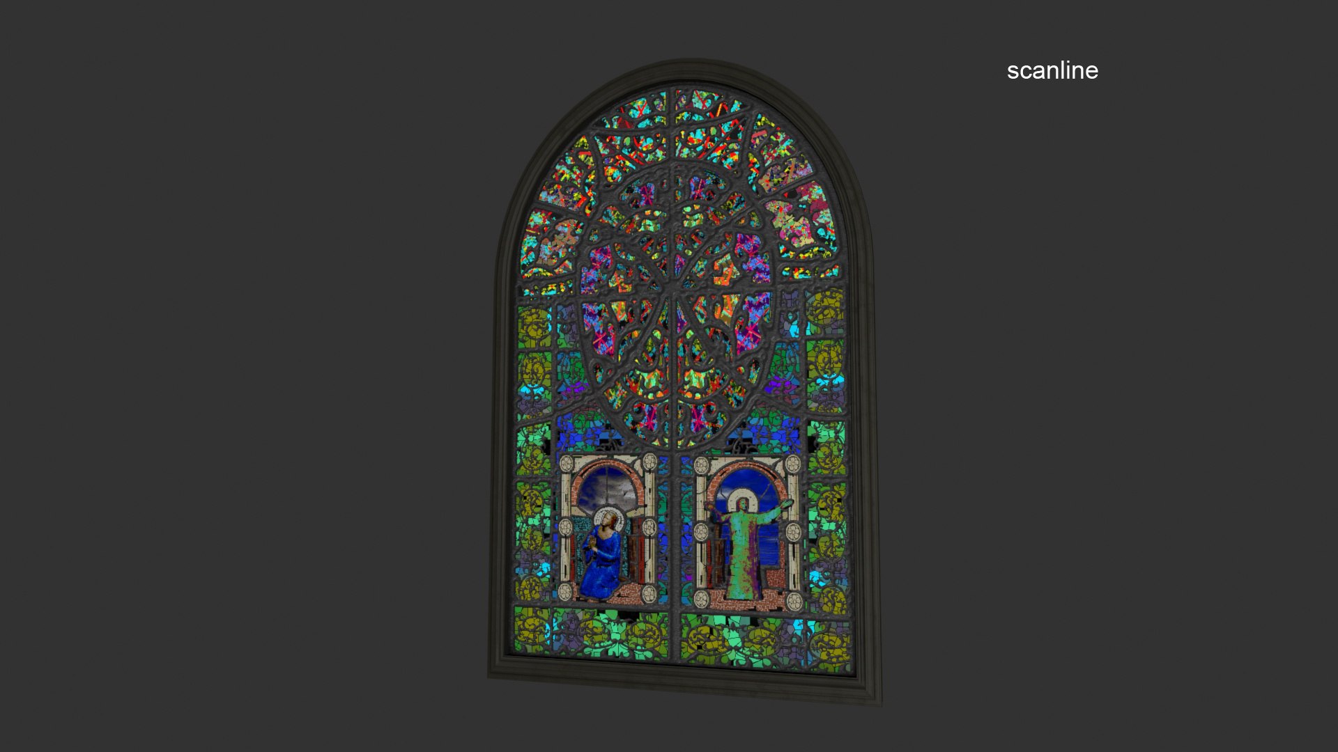 3d Model Stained Glass Window