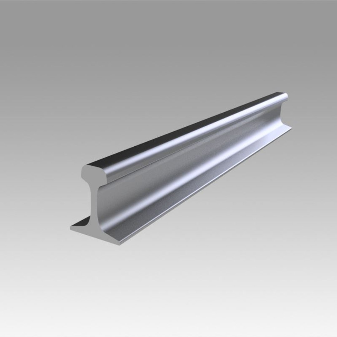 Railway Rail 3D Model - TurboSquid 1427643