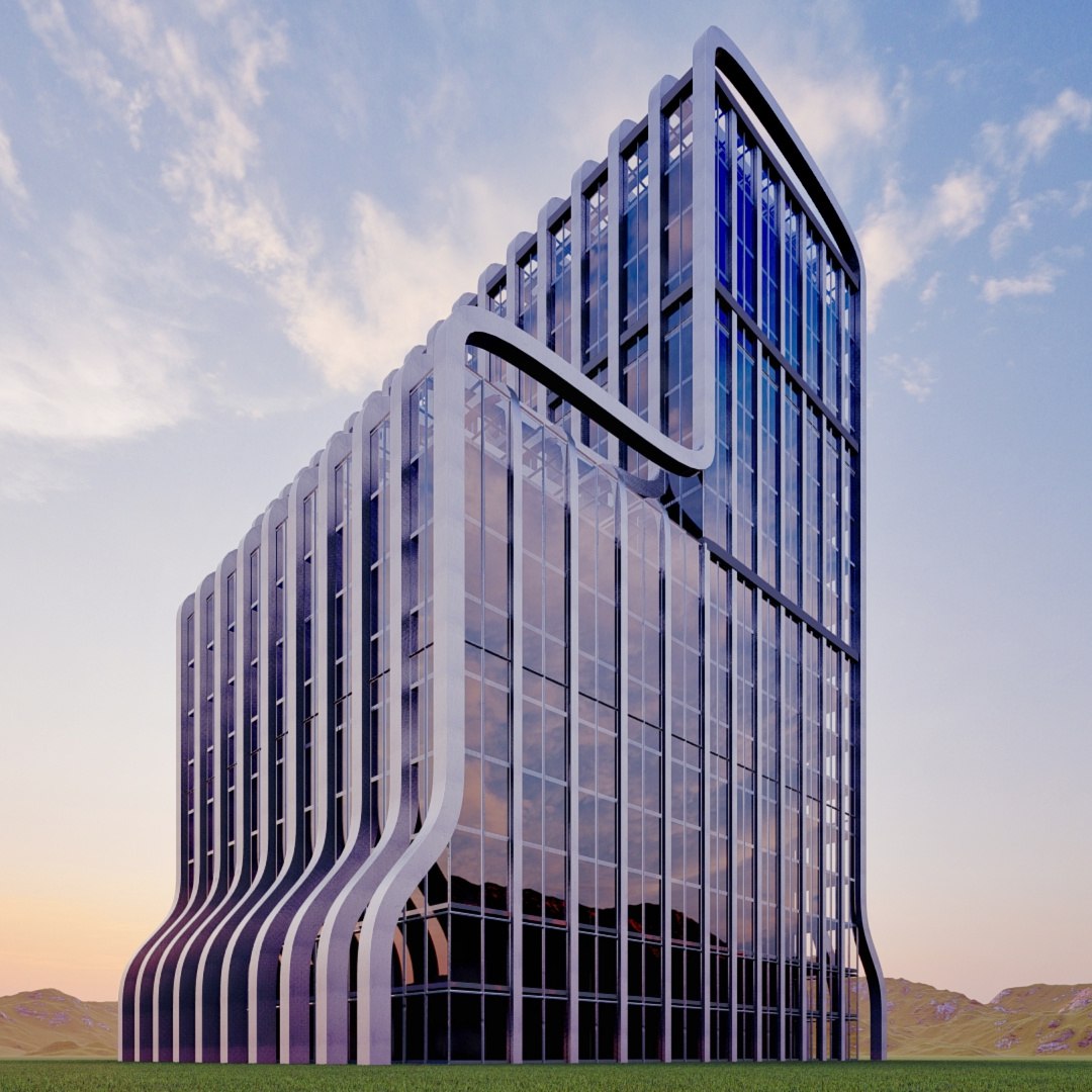 Architecture Building 3D Model - TurboSquid 1691485