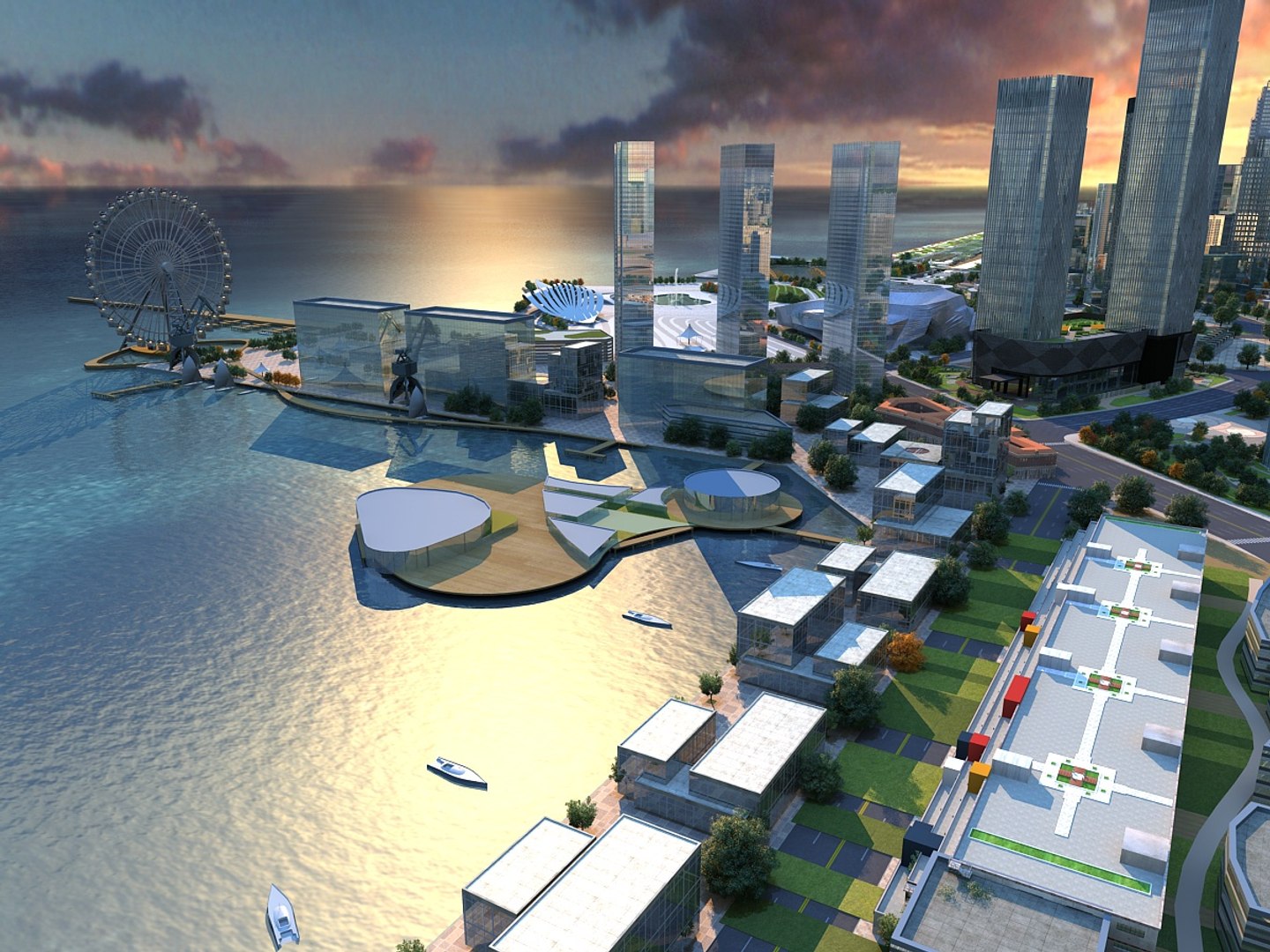 3D Port Model - TurboSquid 1964509