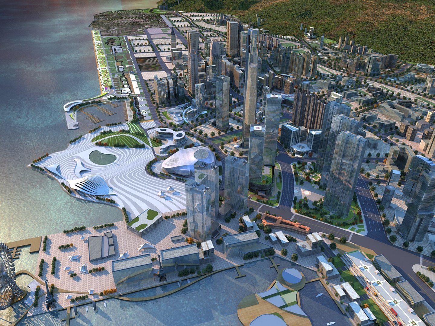 3D Port Model - TurboSquid 1964509