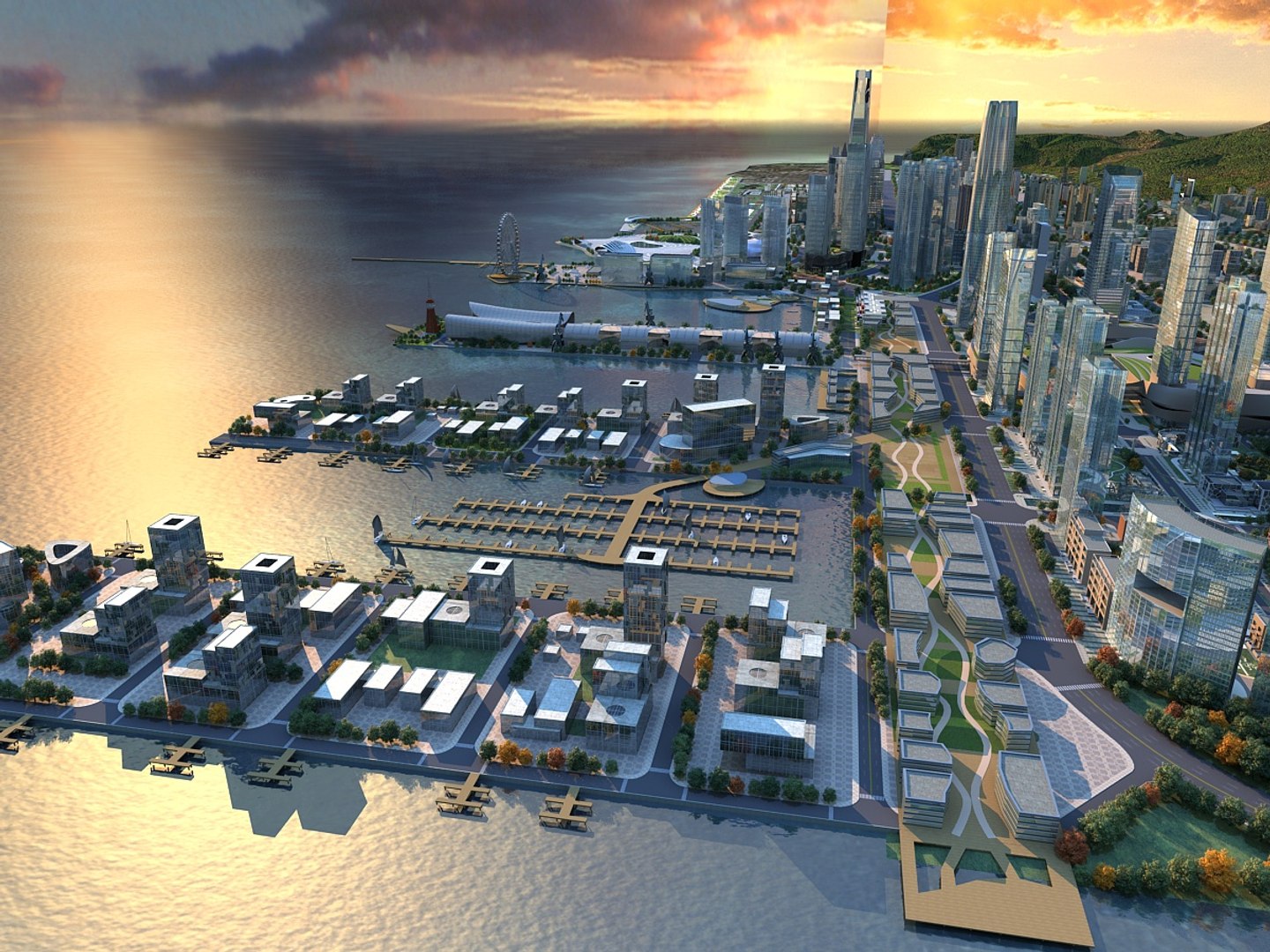 3D Port Model - TurboSquid 1964509