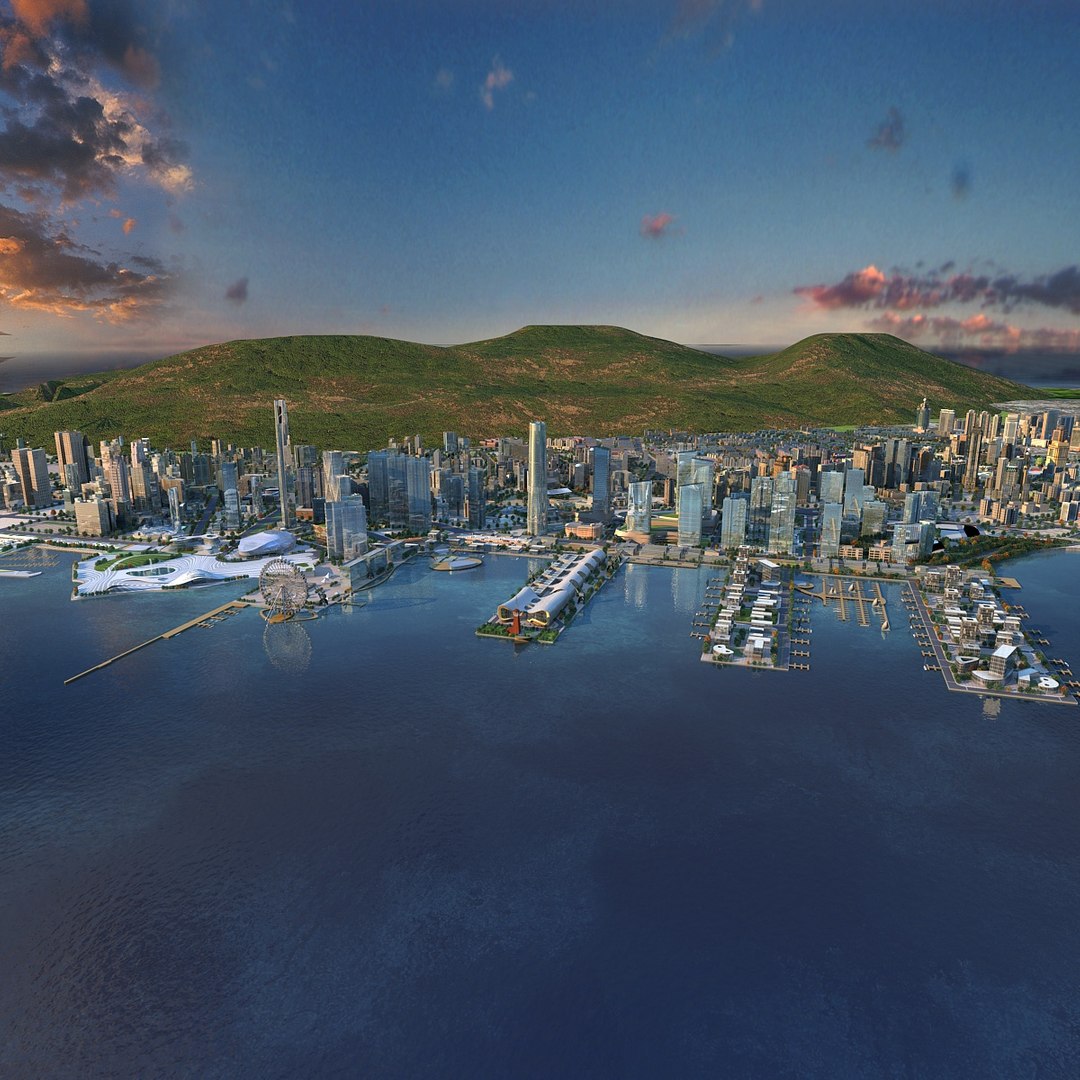 3D Port Model - TurboSquid 1964509