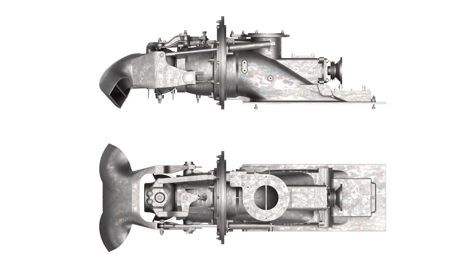 3D Model Waterjet Propulsion - TurboSquid 1760786
