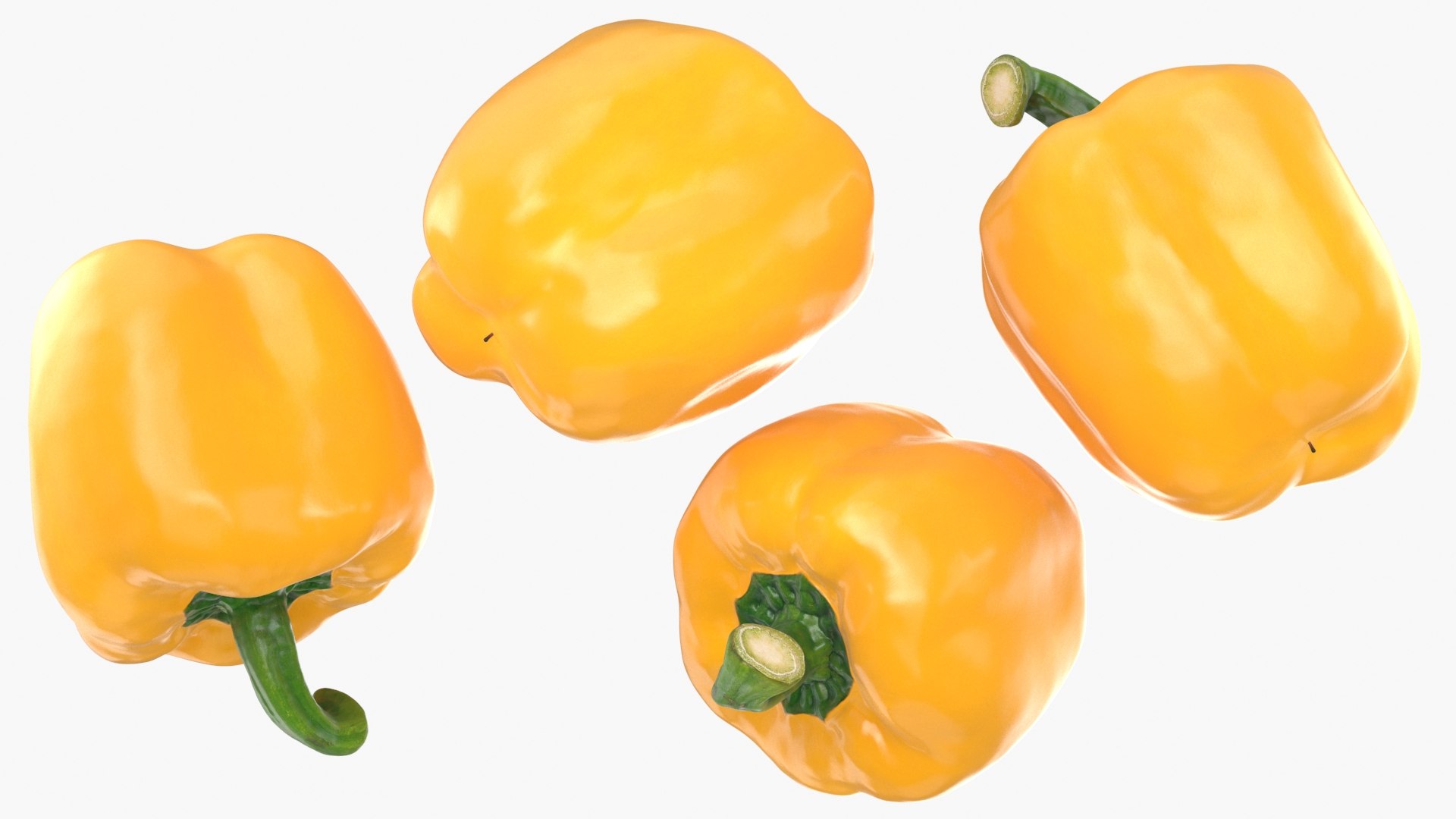 Bell Pepper Collection Model - TurboSquid 1978538
