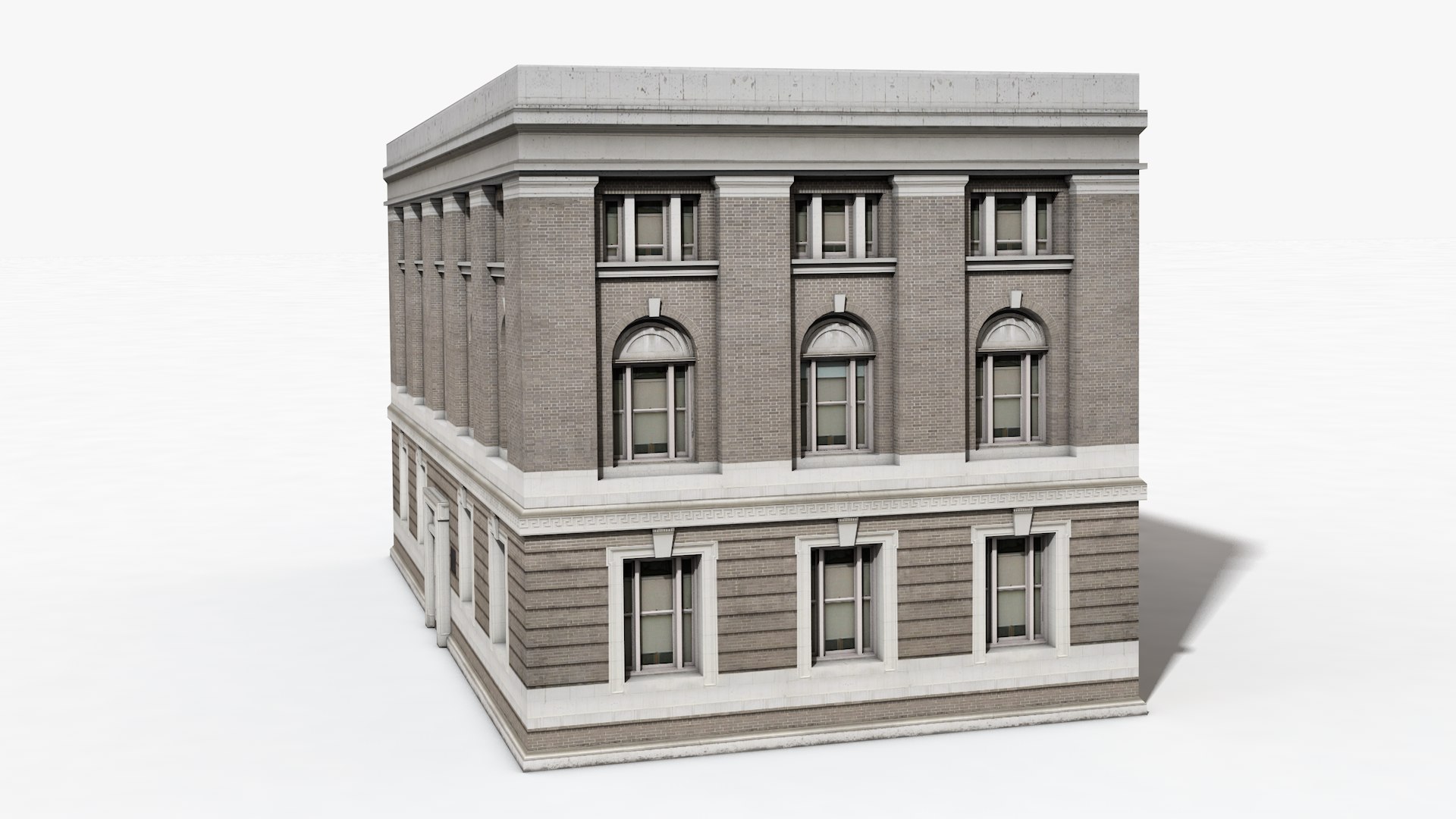 3D Model Apartment Building Low Poly - TurboSquid 2068629