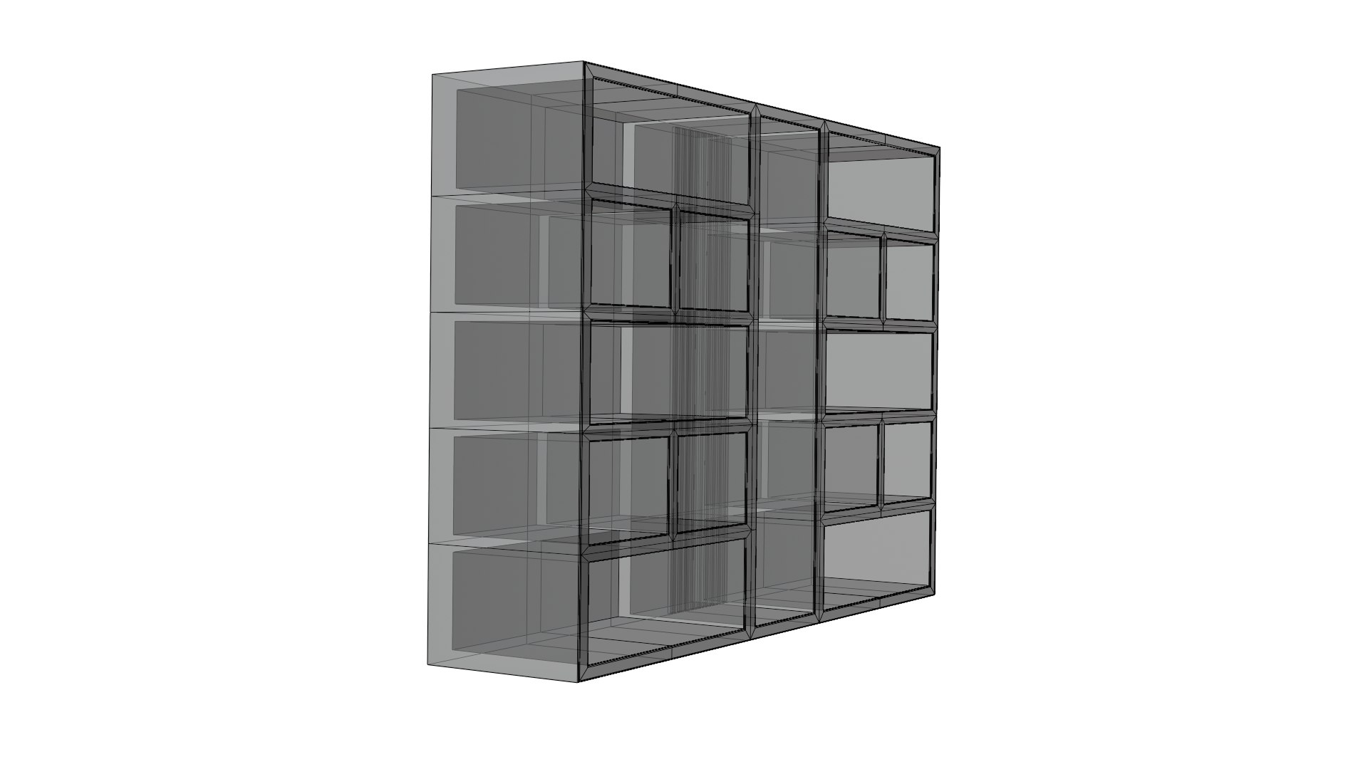 Living Room Rack 3D Model - TurboSquid 2238697