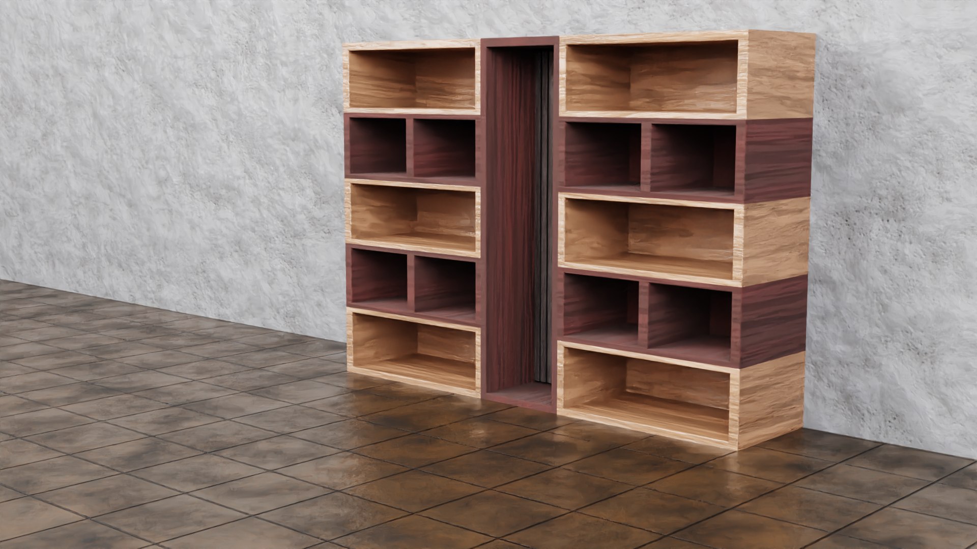 Living Room Rack 3D Model - TurboSquid 2238697