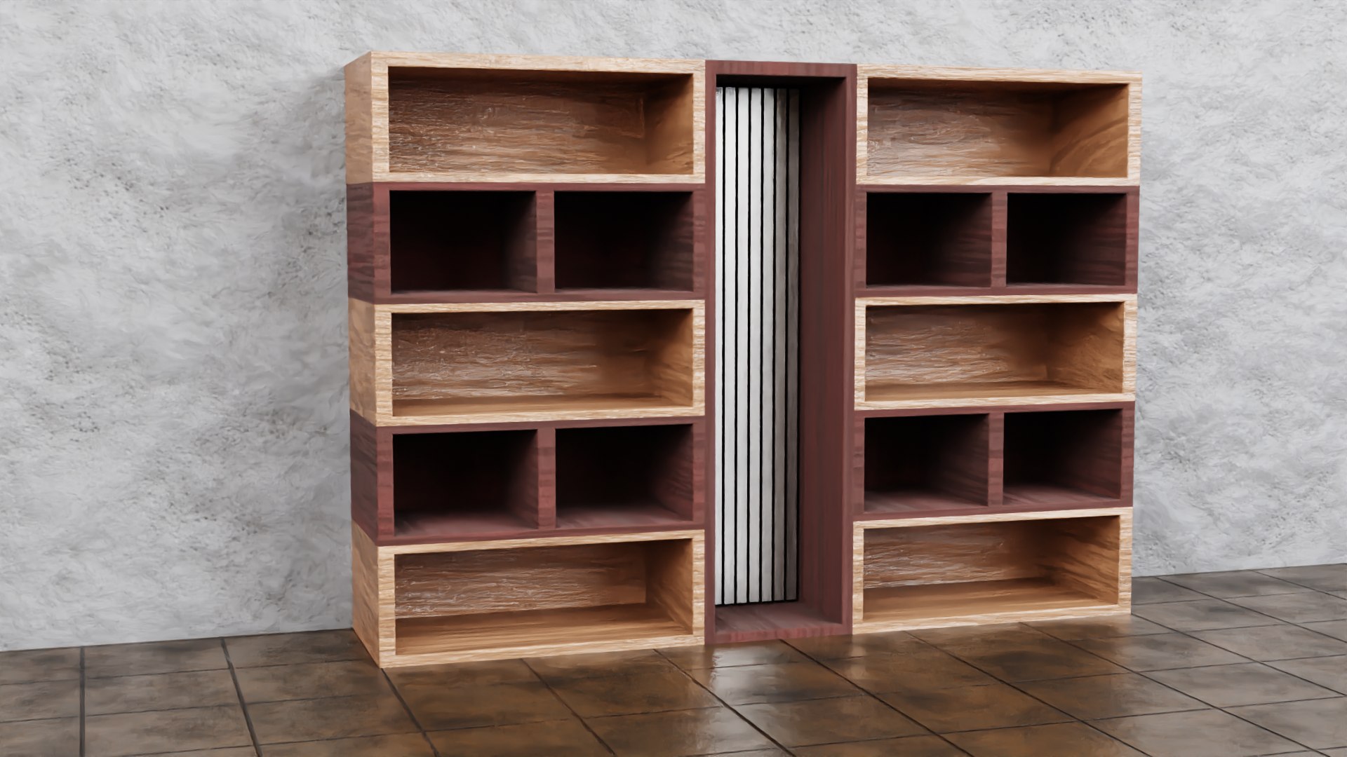 Living Room Rack 3D Model - TurboSquid 2238697