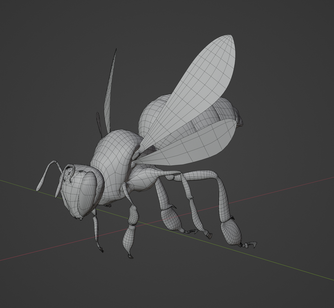 3D Bee - Rigged Animated Model - TurboSquid 2126981