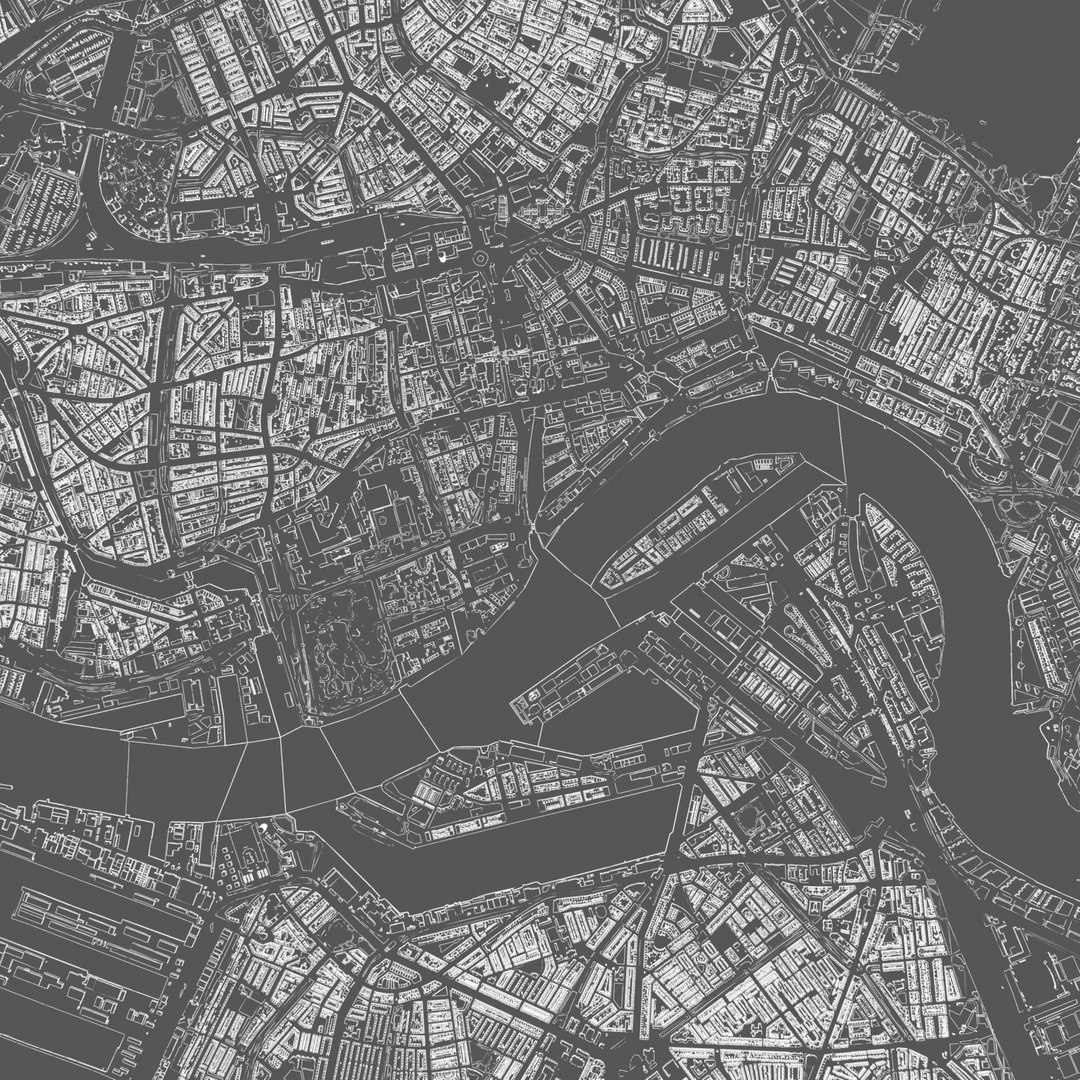 3dsmax Rotterdam Cityscape