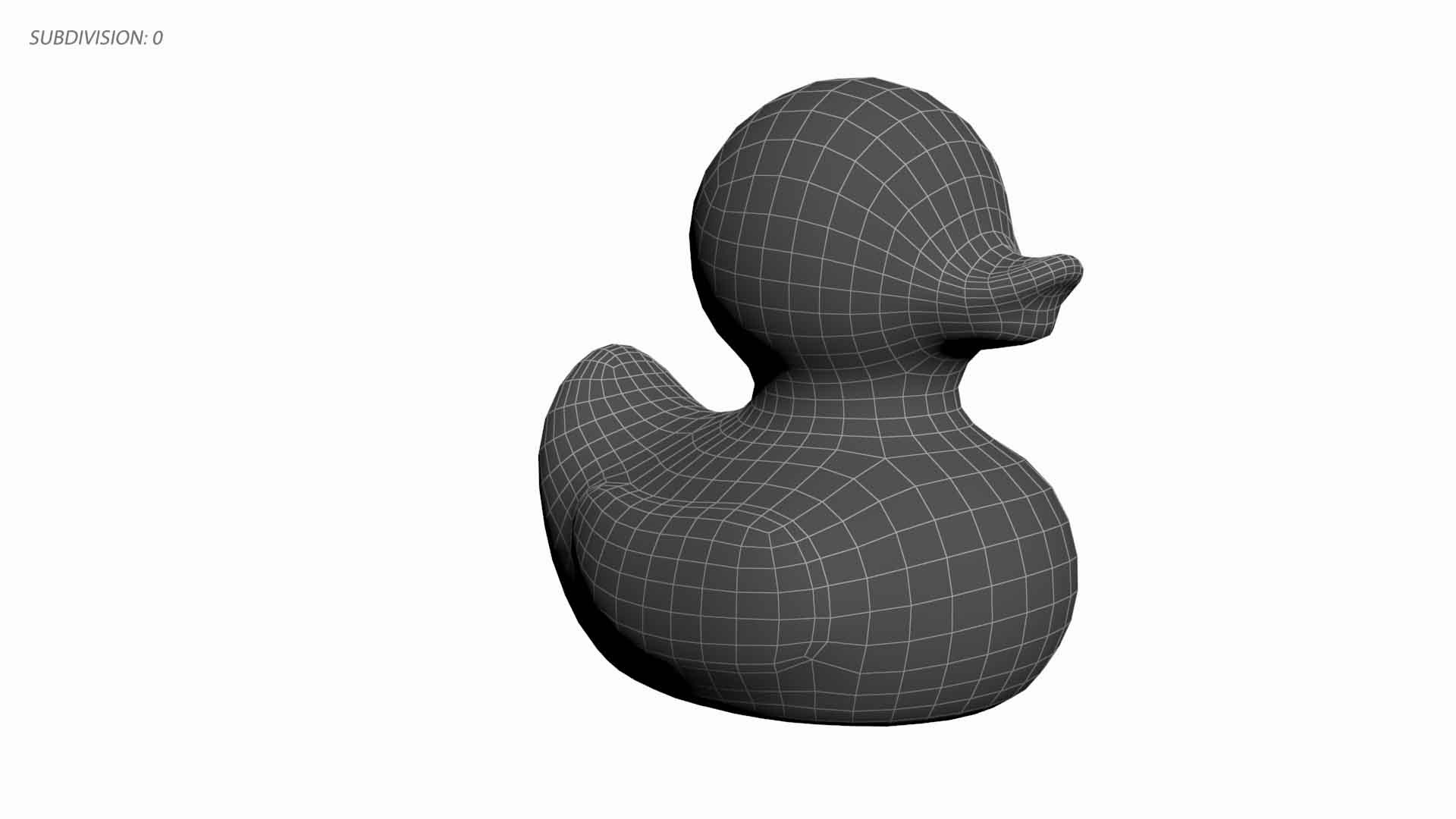 3D Model Yellow Duck - TurboSquid 2299196