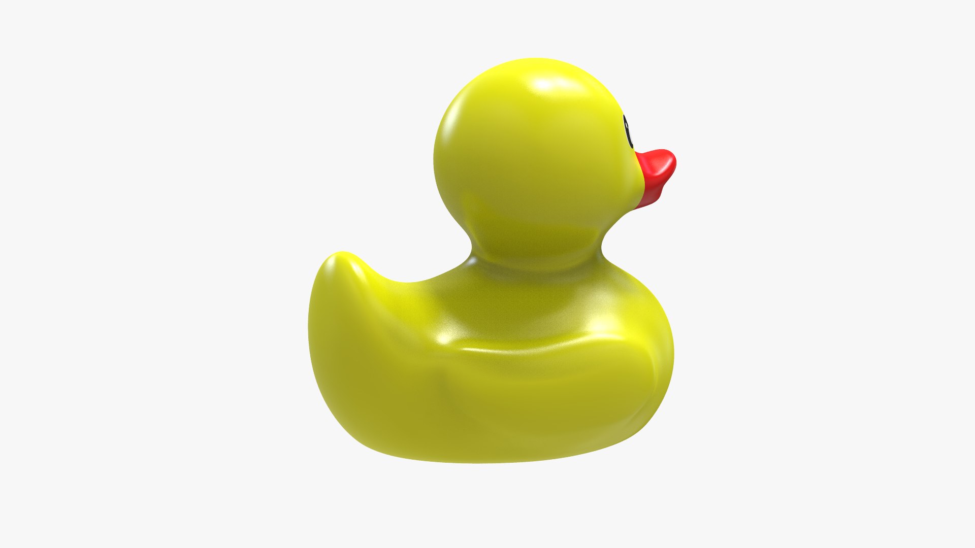 3D Model Yellow Rubber Duck - TurboSquid 2299196