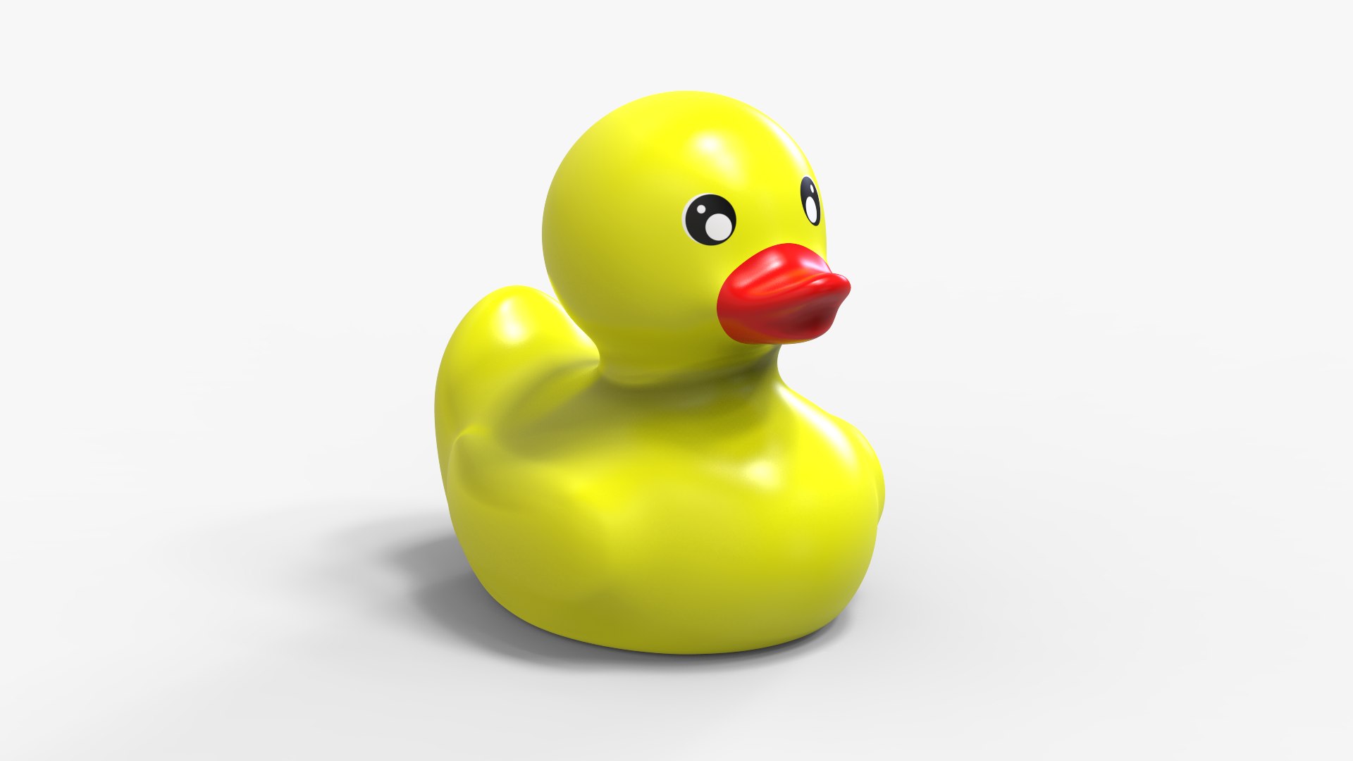 3D Model Yellow Rubber Duck - TurboSquid 2299196