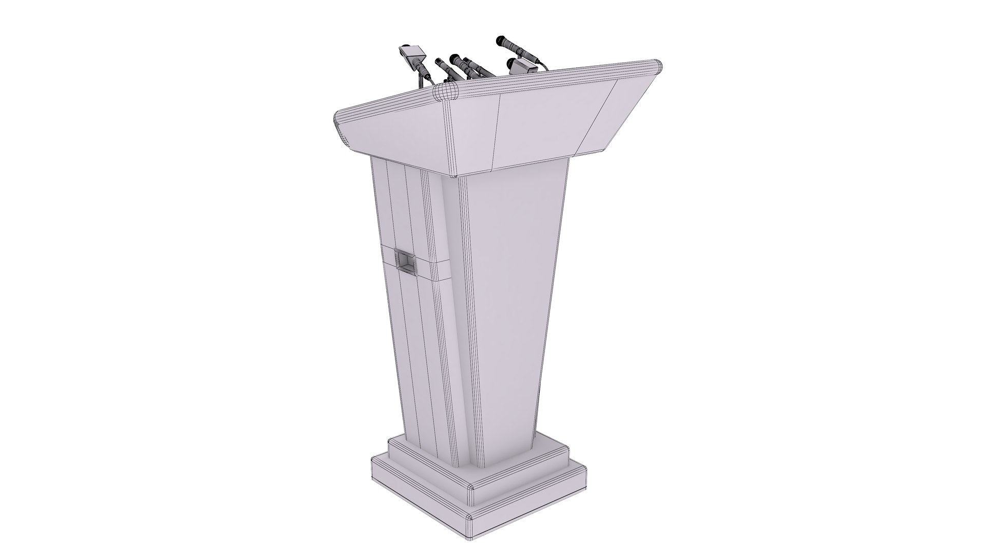 3D Model Lectern - TurboSquid 1965678