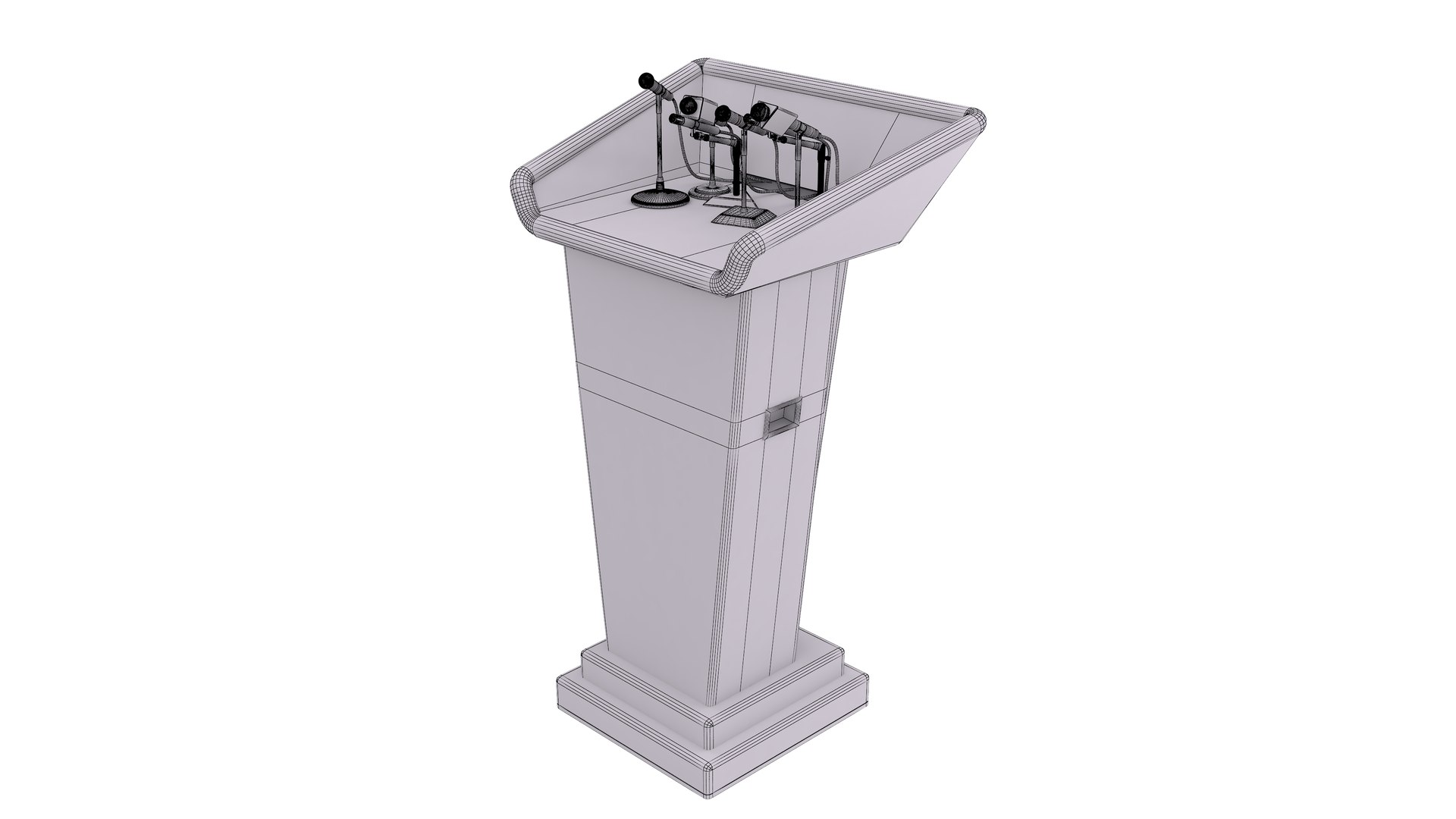 3D Model Lectern - TurboSquid 1965678