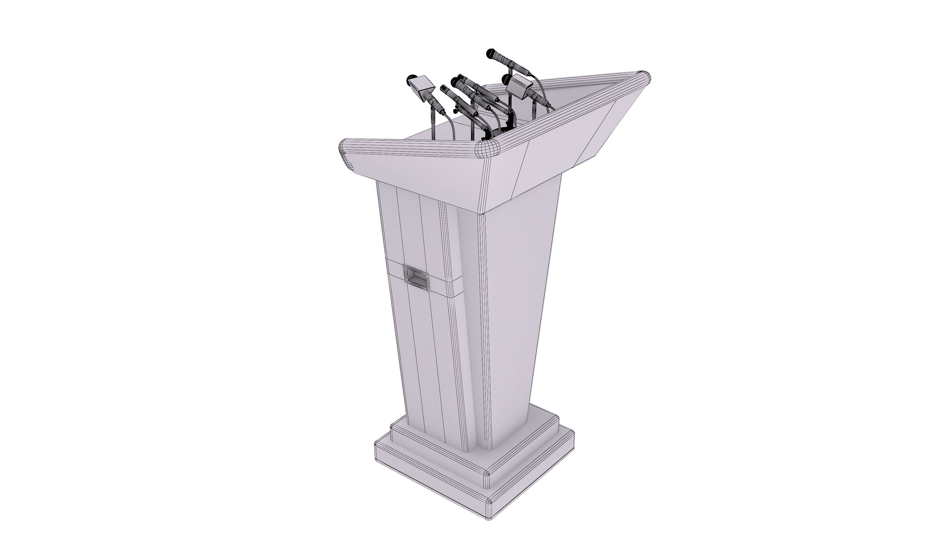3D Model Lectern - TurboSquid 1965678