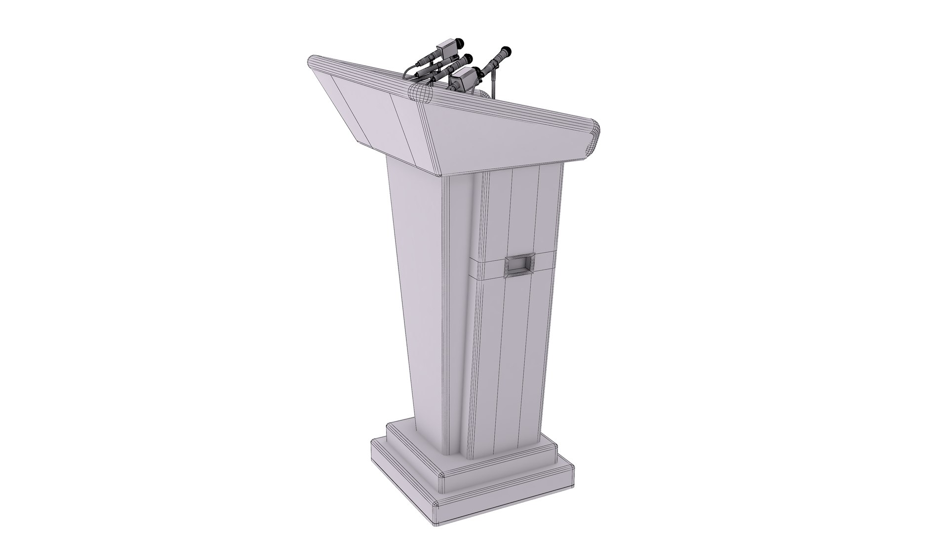 3D Model Lectern - TurboSquid 1965678