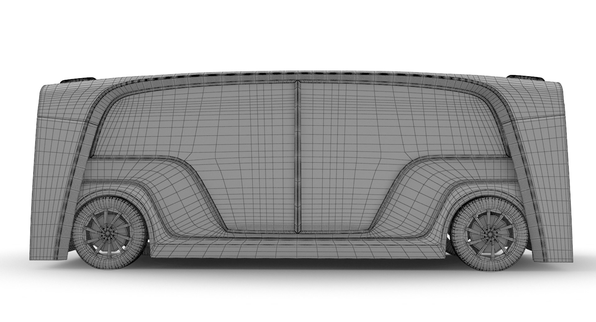 Rinspeed Electric Bus 3D Model - TurboSquid 1332126