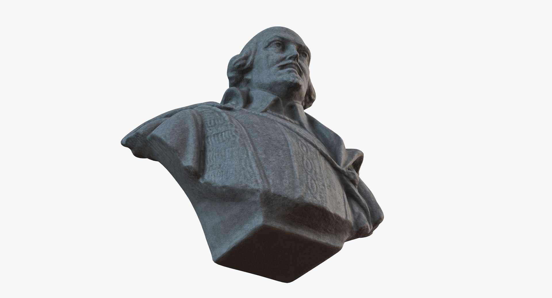 Shakespeare Bust 3D model - TurboSquid 1971452