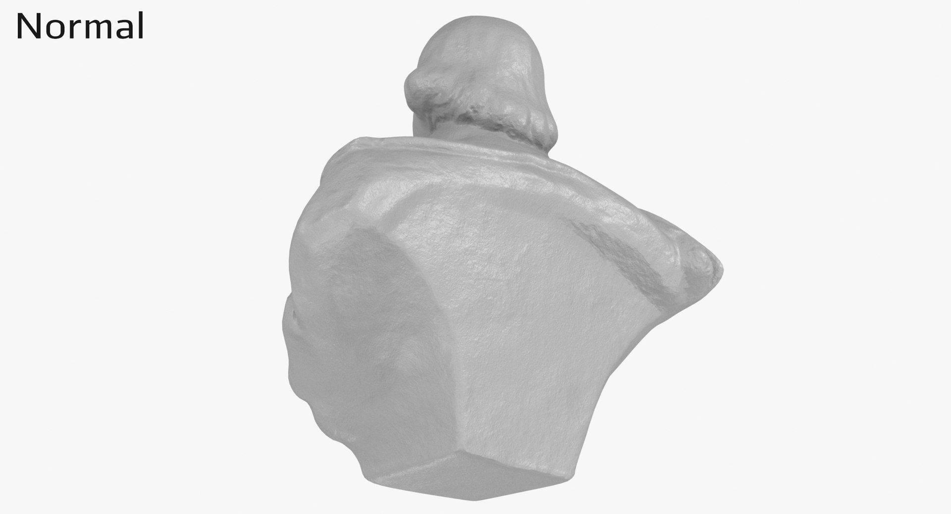 Shakespeare Bust 3D model - TurboSquid 1971452