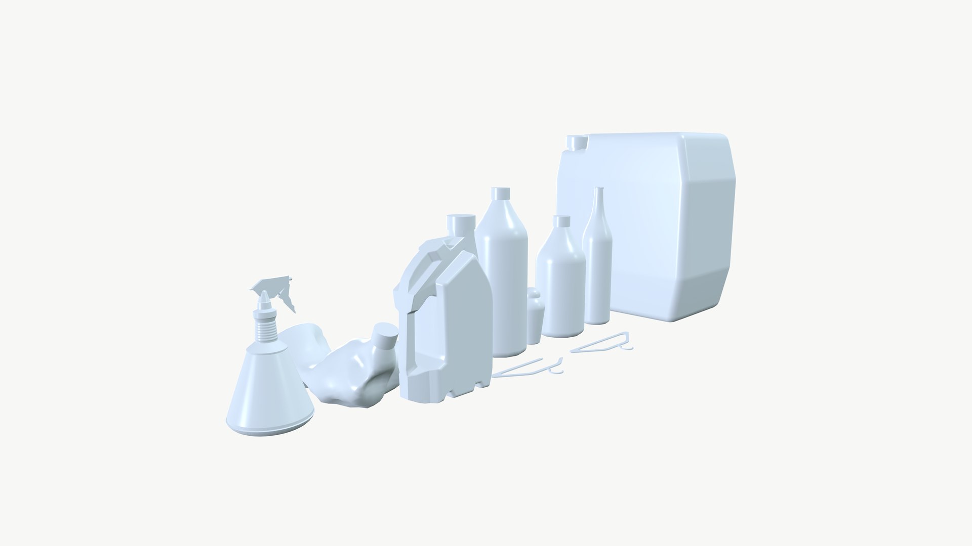 3D Plastic Waste - TurboSquid 2273754