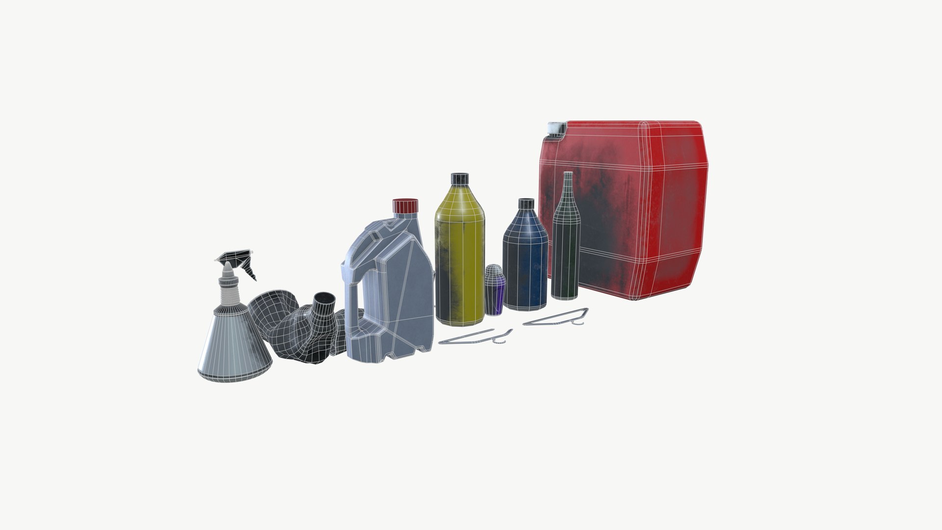 3D Plastic Waste - TurboSquid 2273754