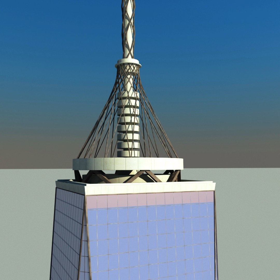 3d freedom tower