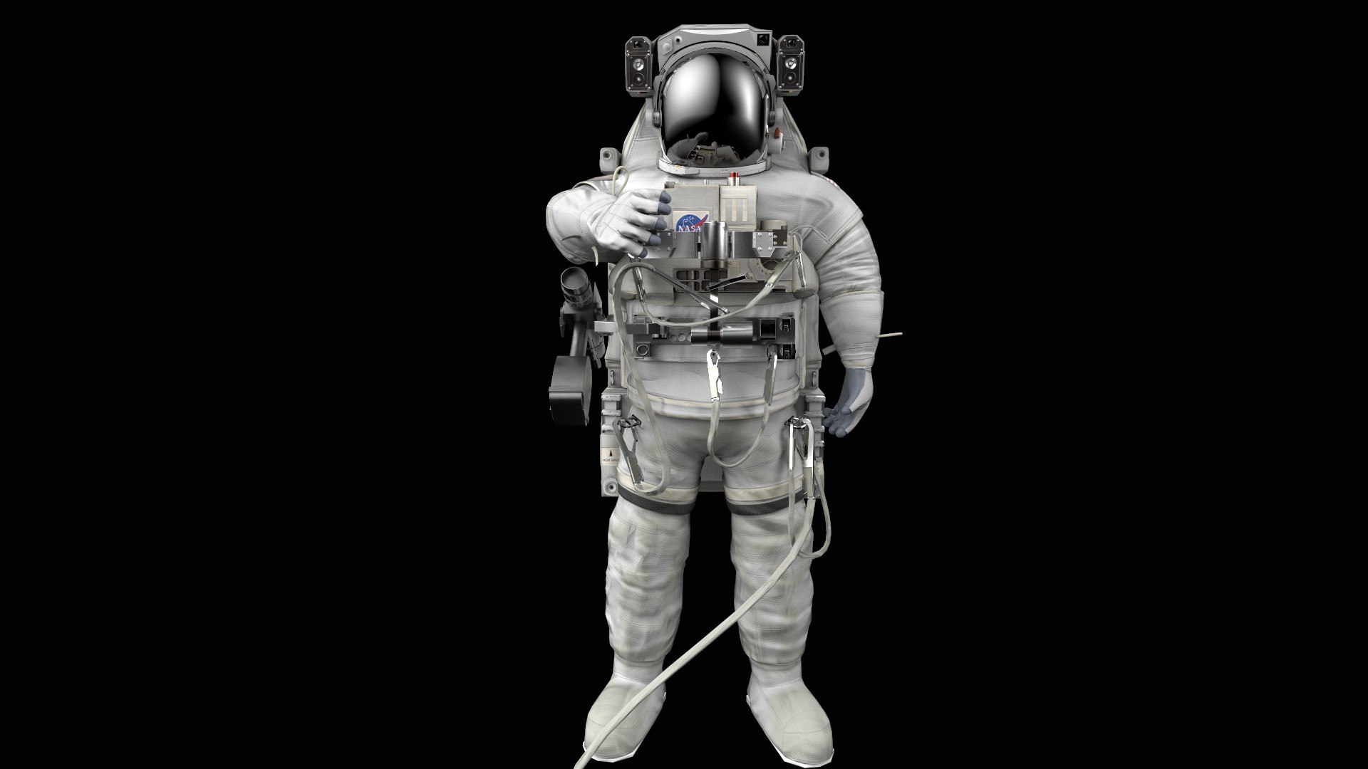 3D Astronaut NASA Spacesuit - TurboSquid 2124696