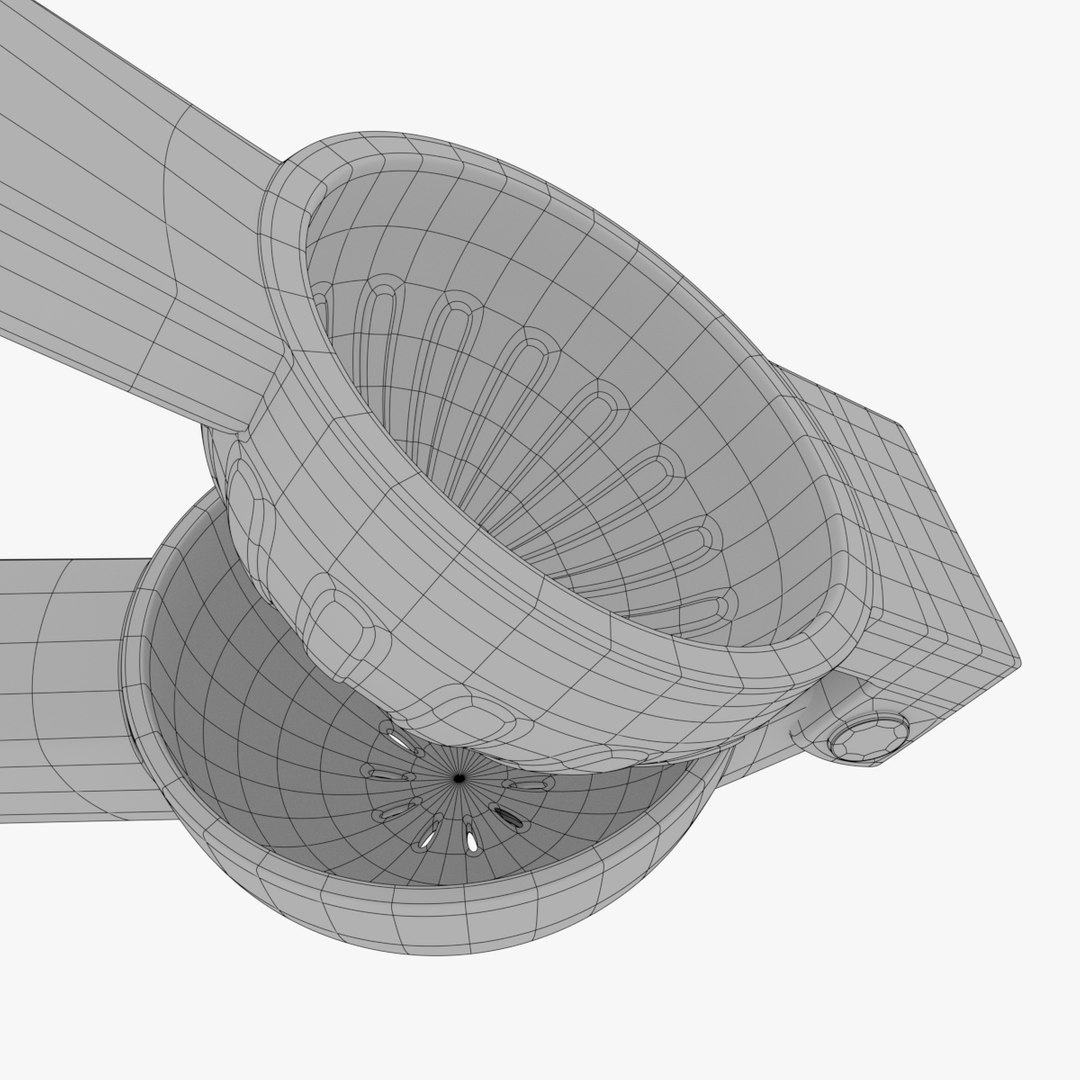 3d lemon juicer model