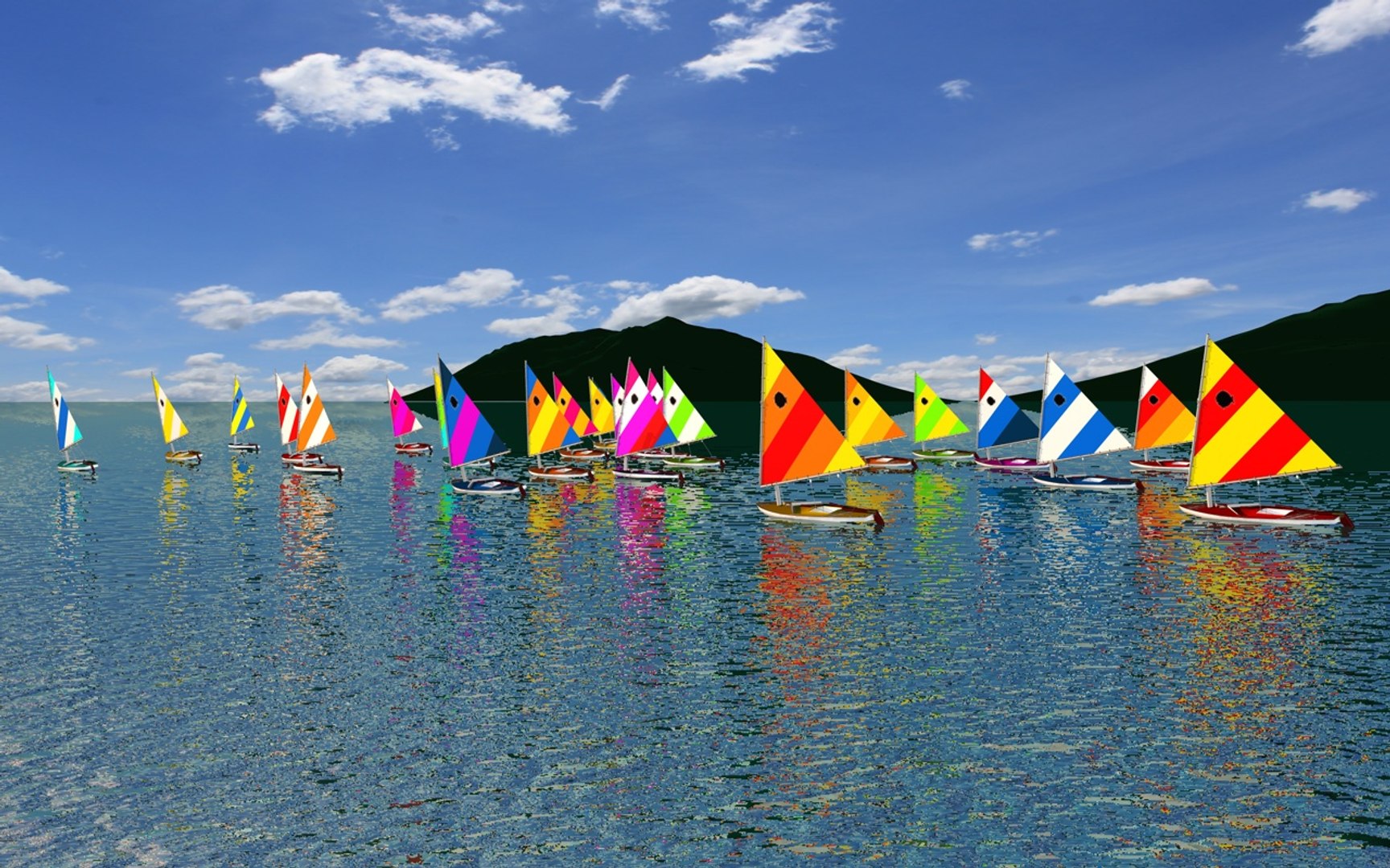 Alcort Sunfish 3d Model