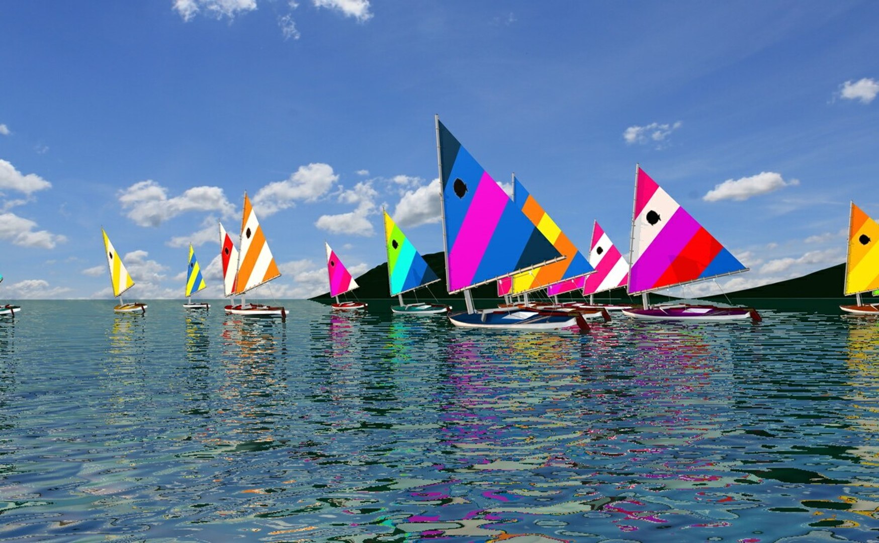 Alcort Sunfish 3d Model