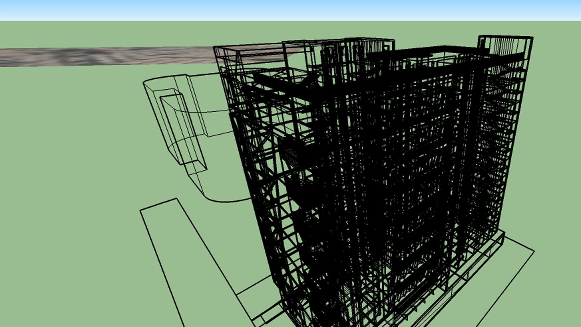 Multi Story Building 3D Model - TurboSquid 2153625