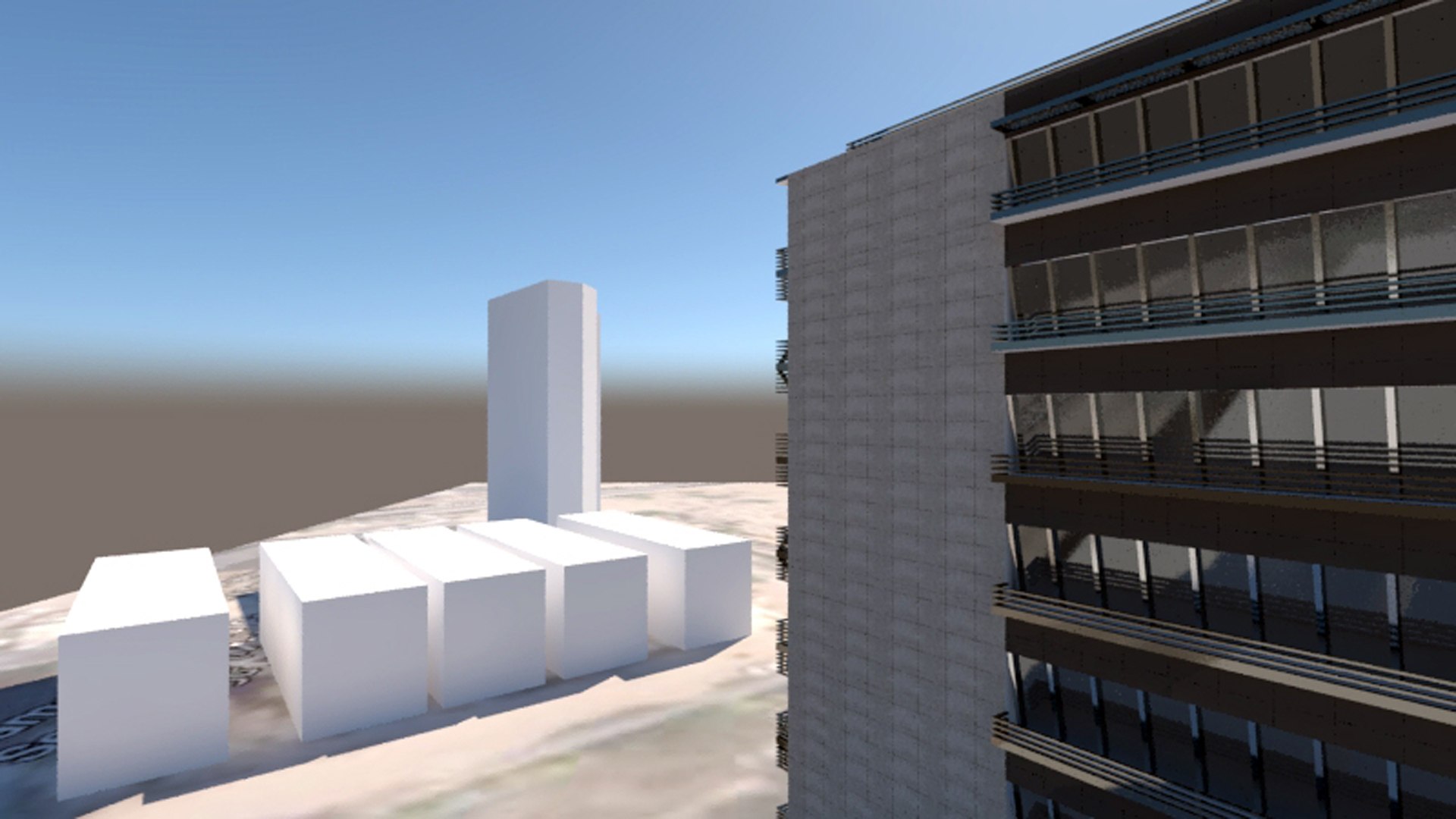 Multi Story Building 3D Model - TurboSquid 2153625