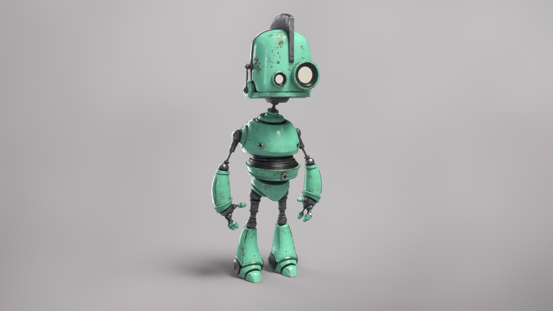 3D модель Робот Милый - TurboSquid 1336040