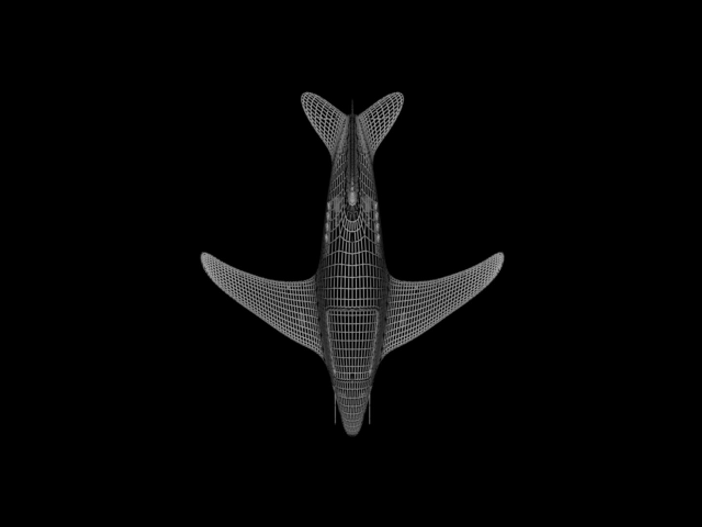 Free Parasite Jet Fighter 3d Model