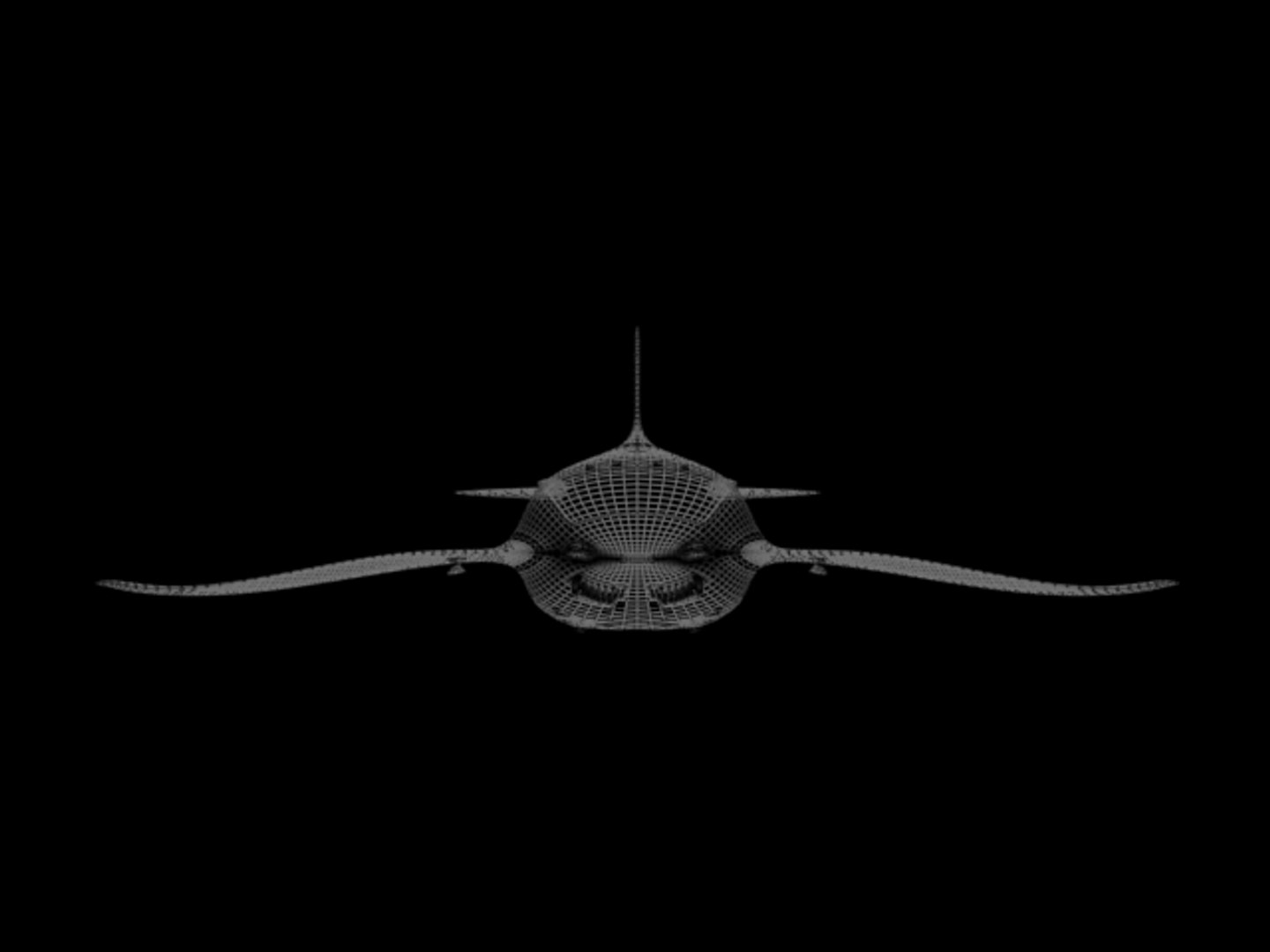 Free Parasite Jet Fighter 3d Model